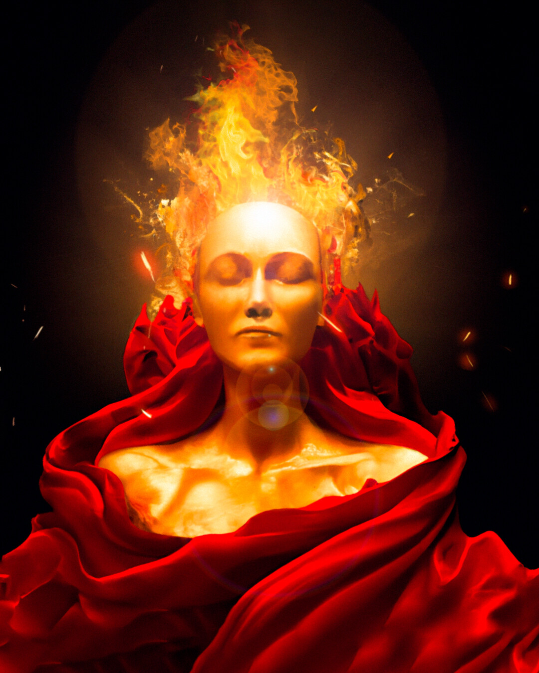 ArtStation - Fire Goddess