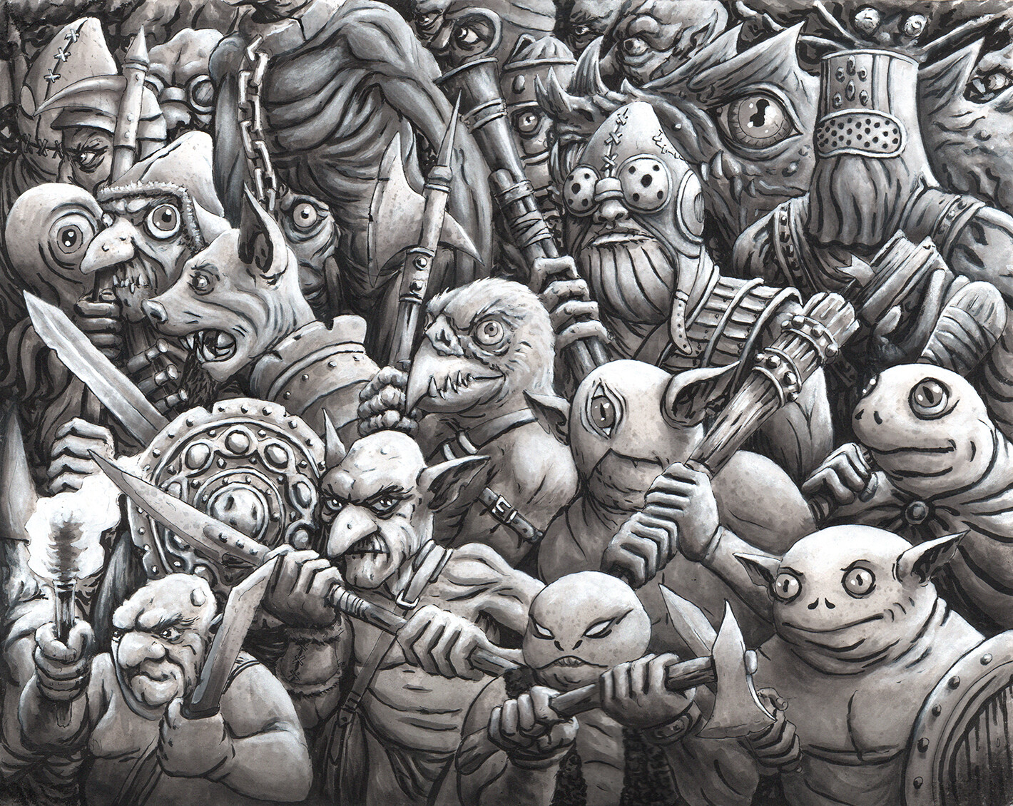 ArtStation - Gremloids on the March