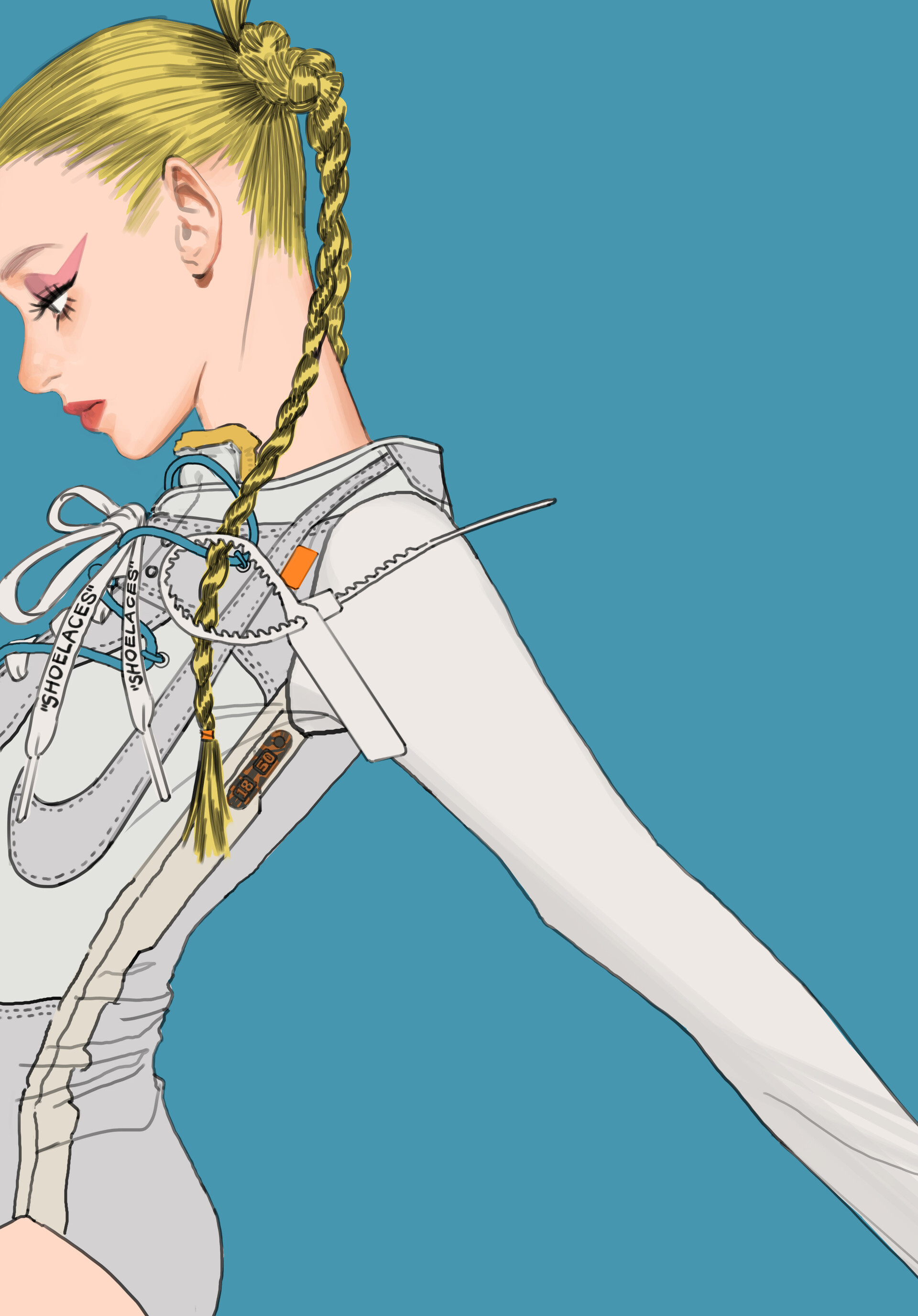 ArtStation - [SHOE GIRL] Nike x Off-White Dunk Low The 50 - Lot 18