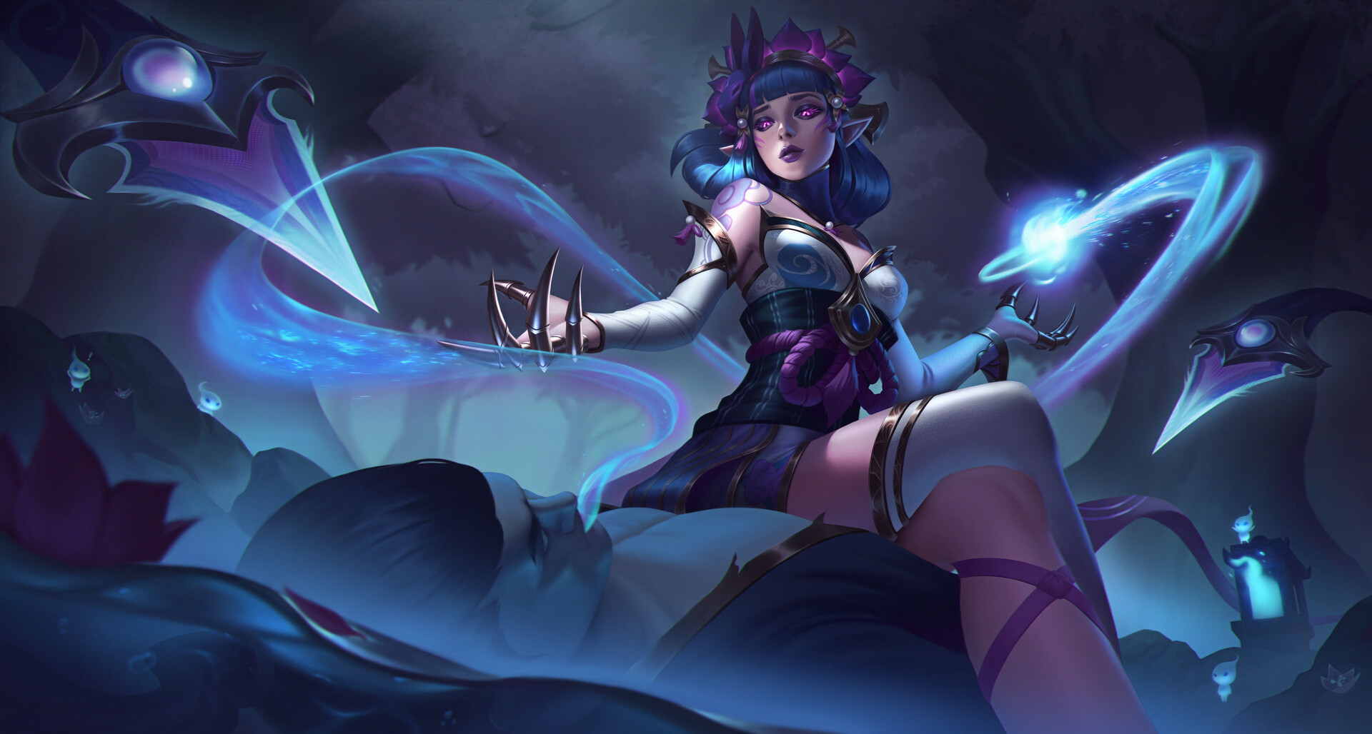 ArtStation - Spirit Blossom Evelynn Splash Art [Fan Art]