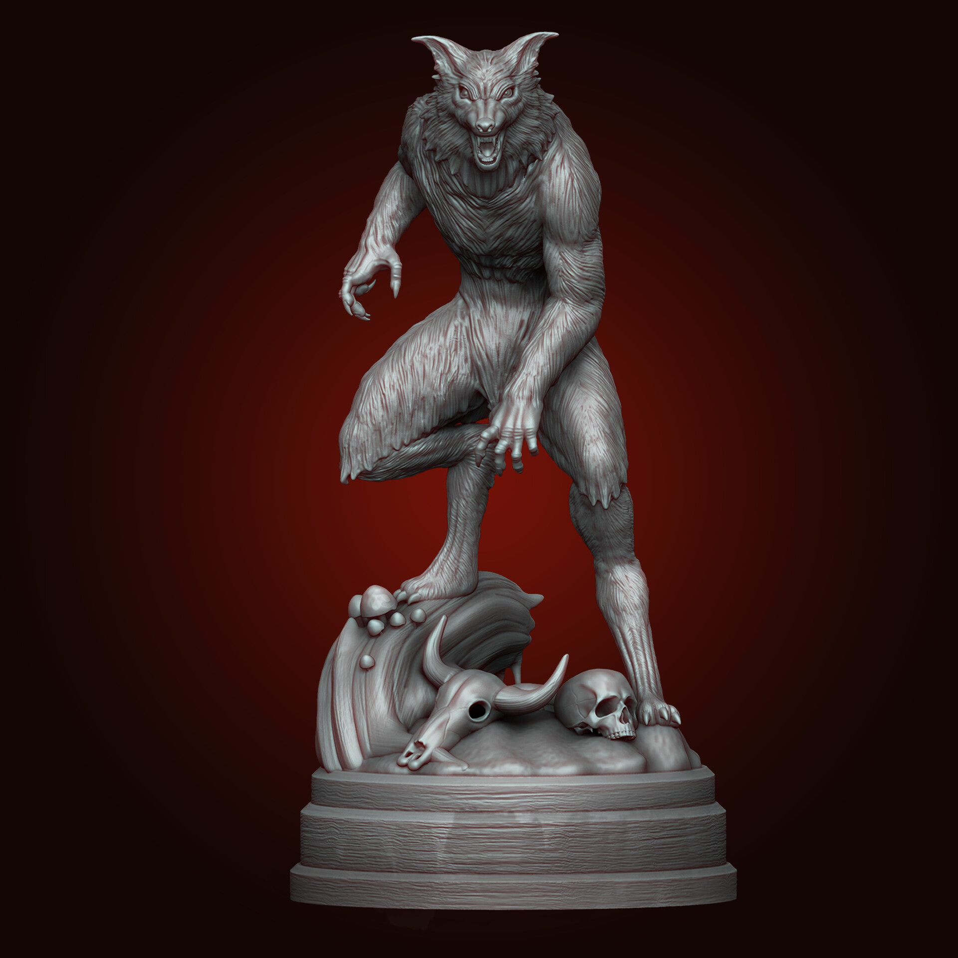 ArtStation - werewolf