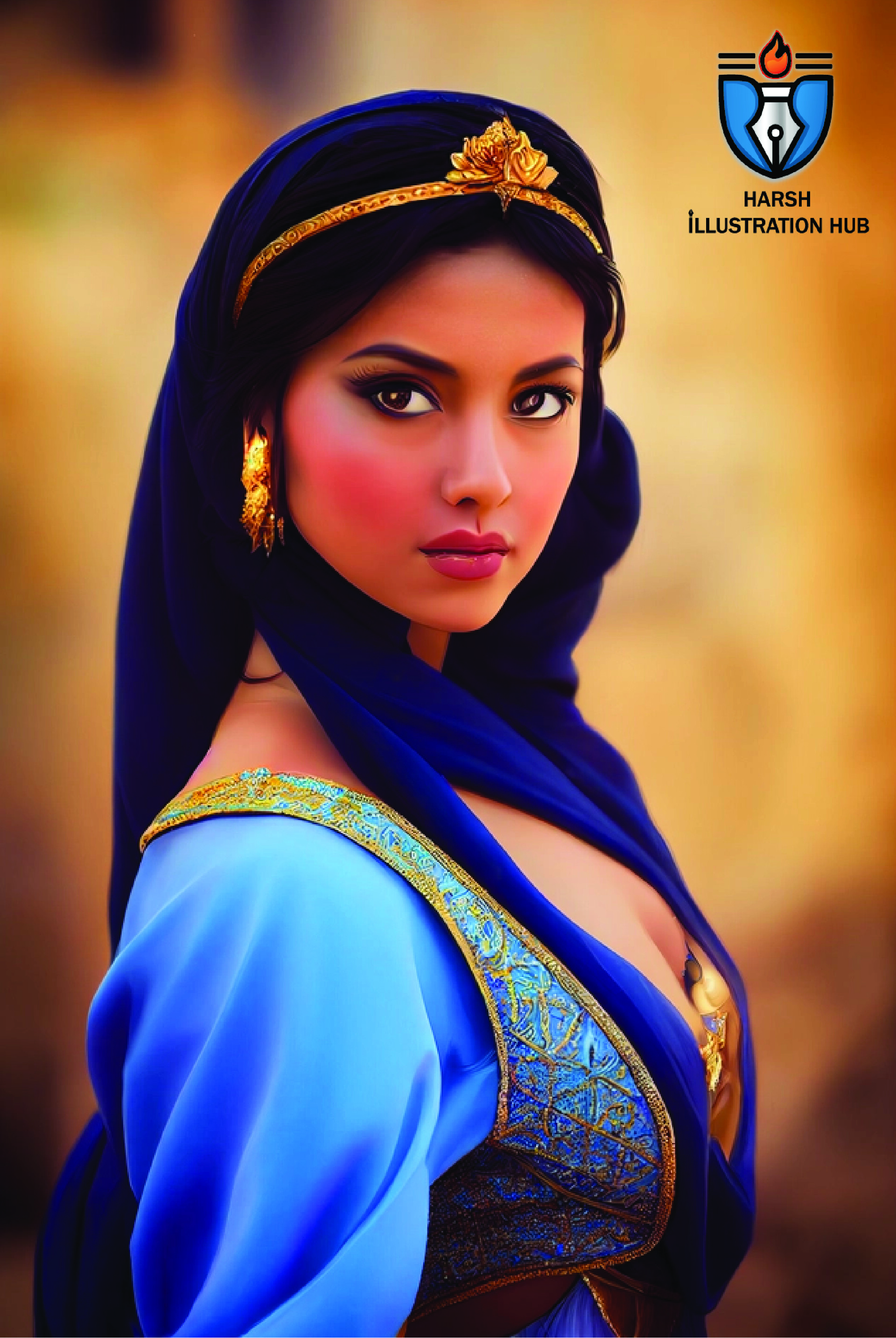 ArtStation - Arabian lady