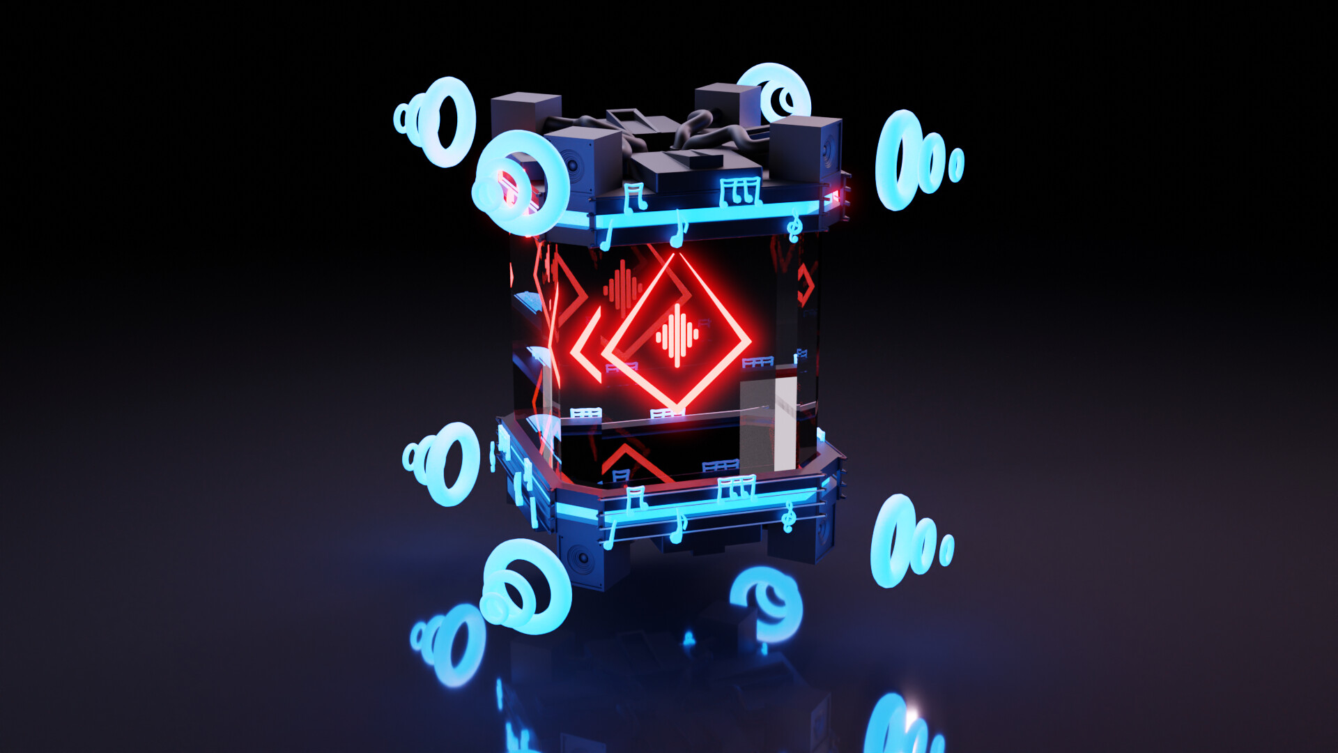 ArtStation - Sound Cube