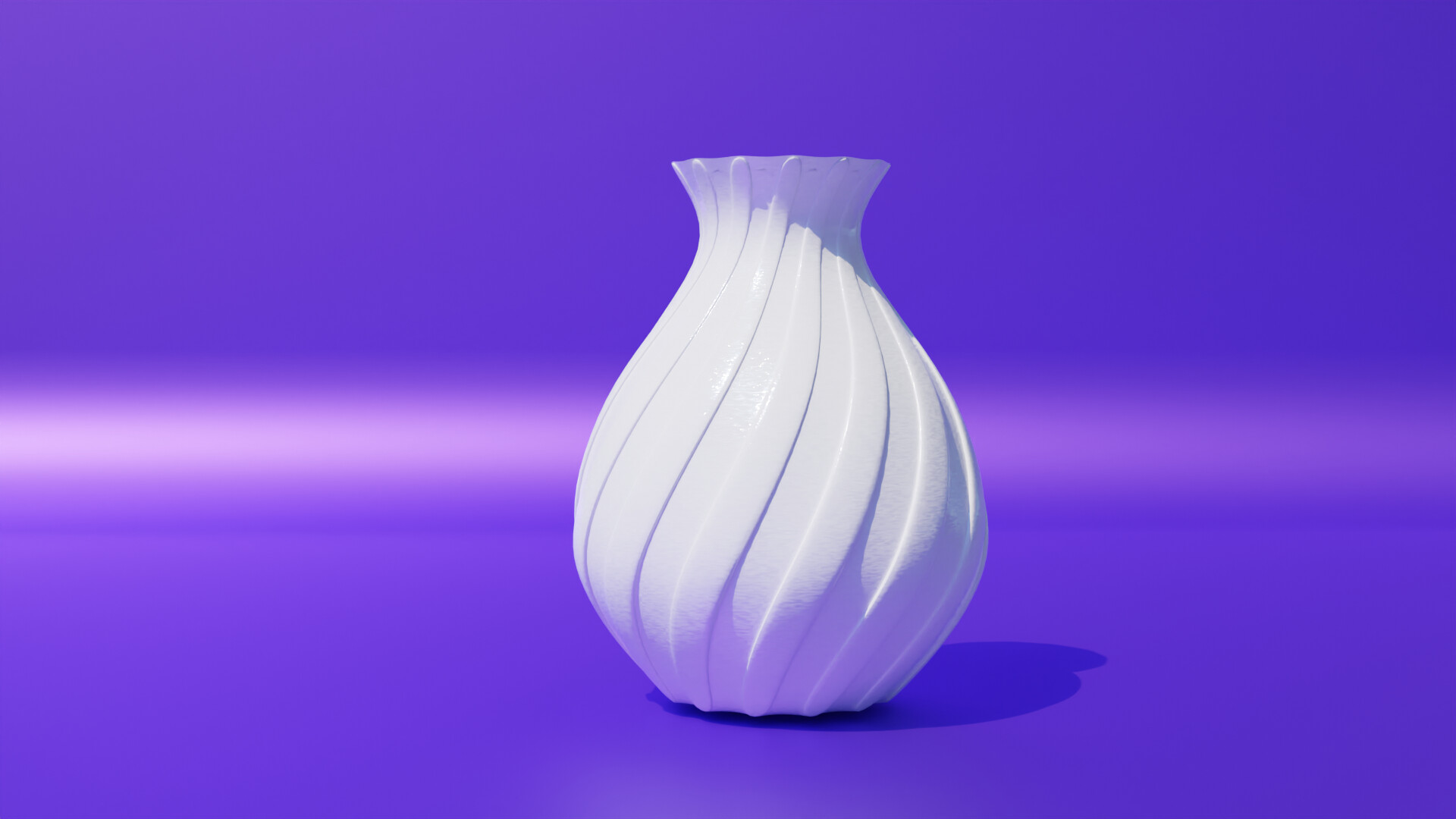 ArtStation - A simple vase model in blender