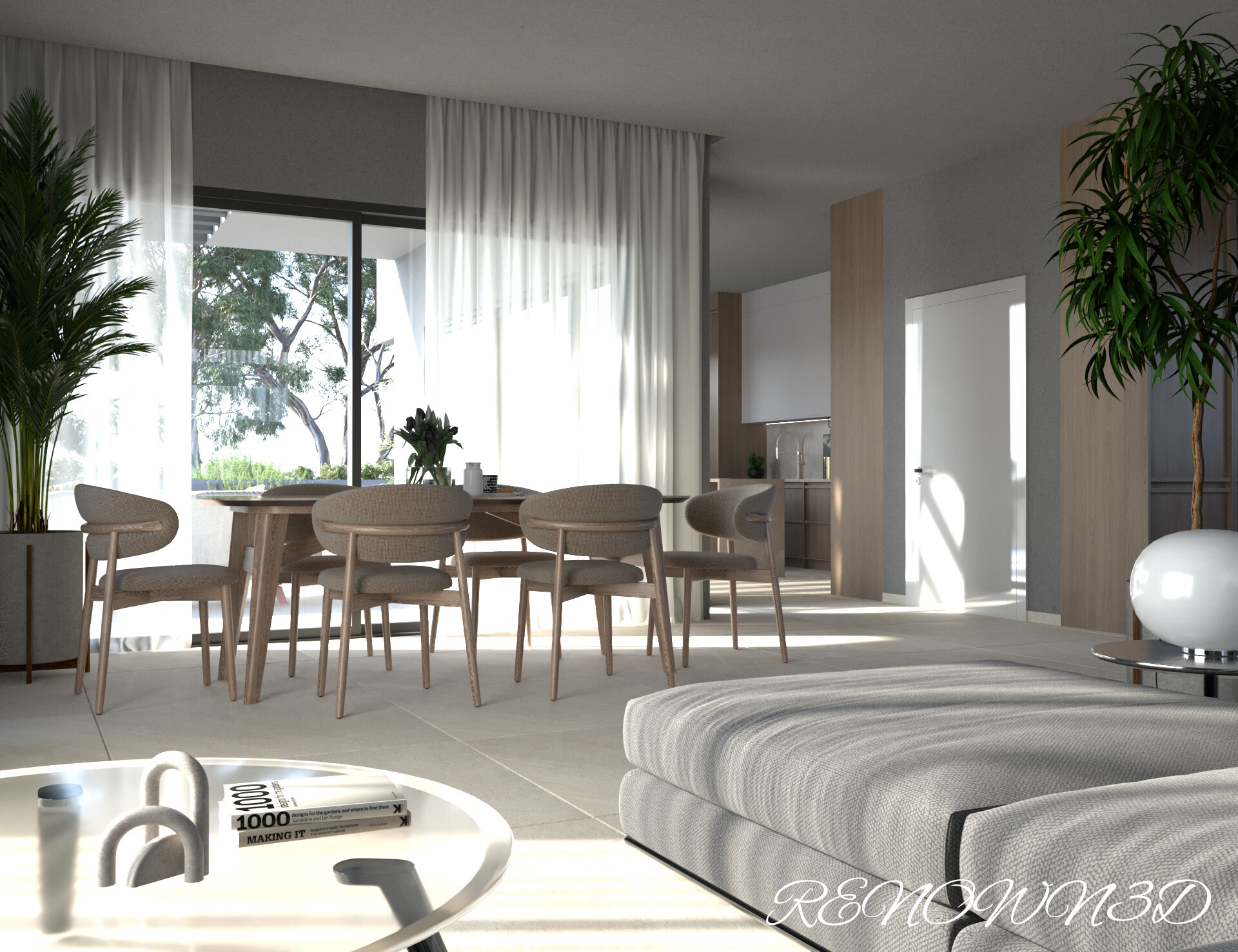 Renown3d - Loizos & Rania House- Modern 3 bedroom house