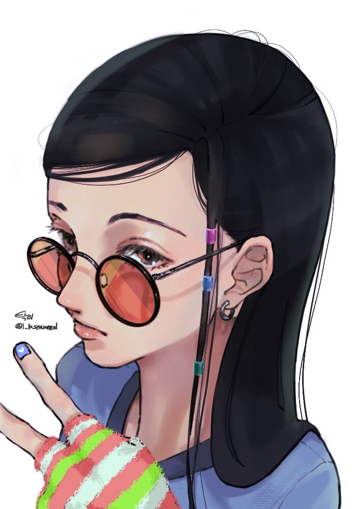 ArtStation - y2k girl