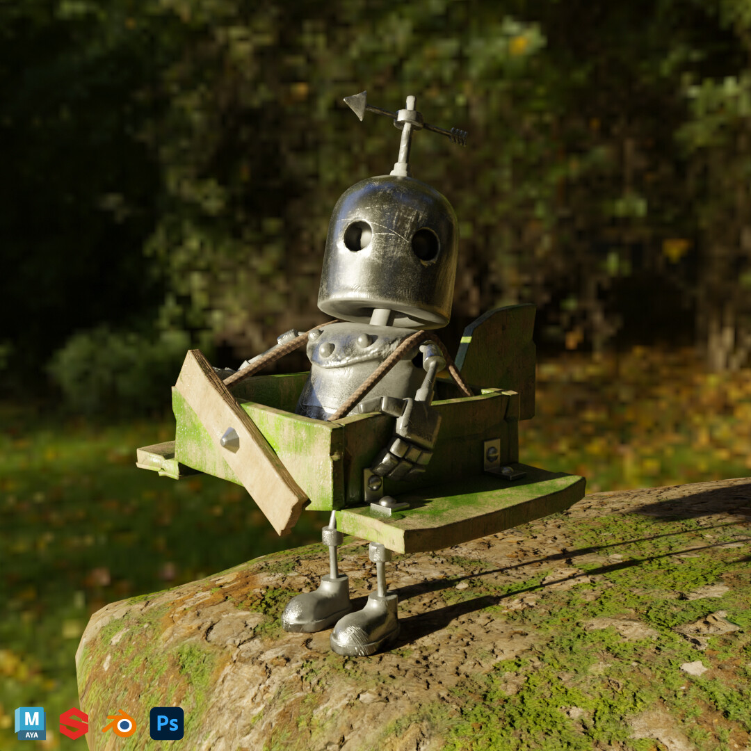 ArtStation - Mini Robot