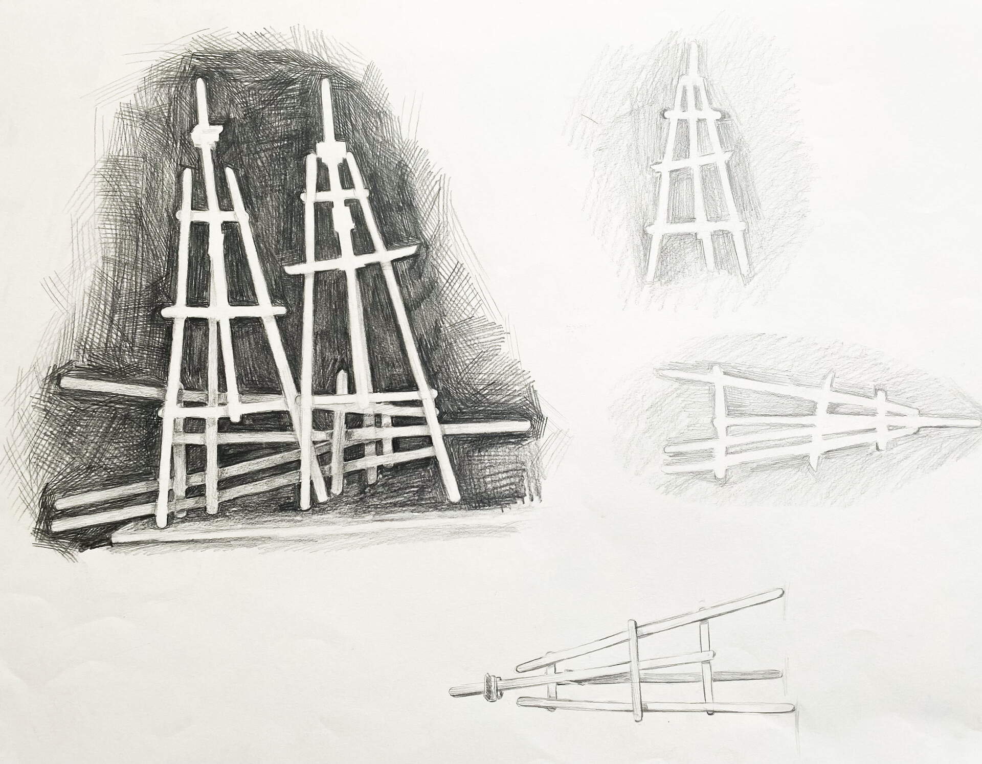 ArtStation - Negative easels