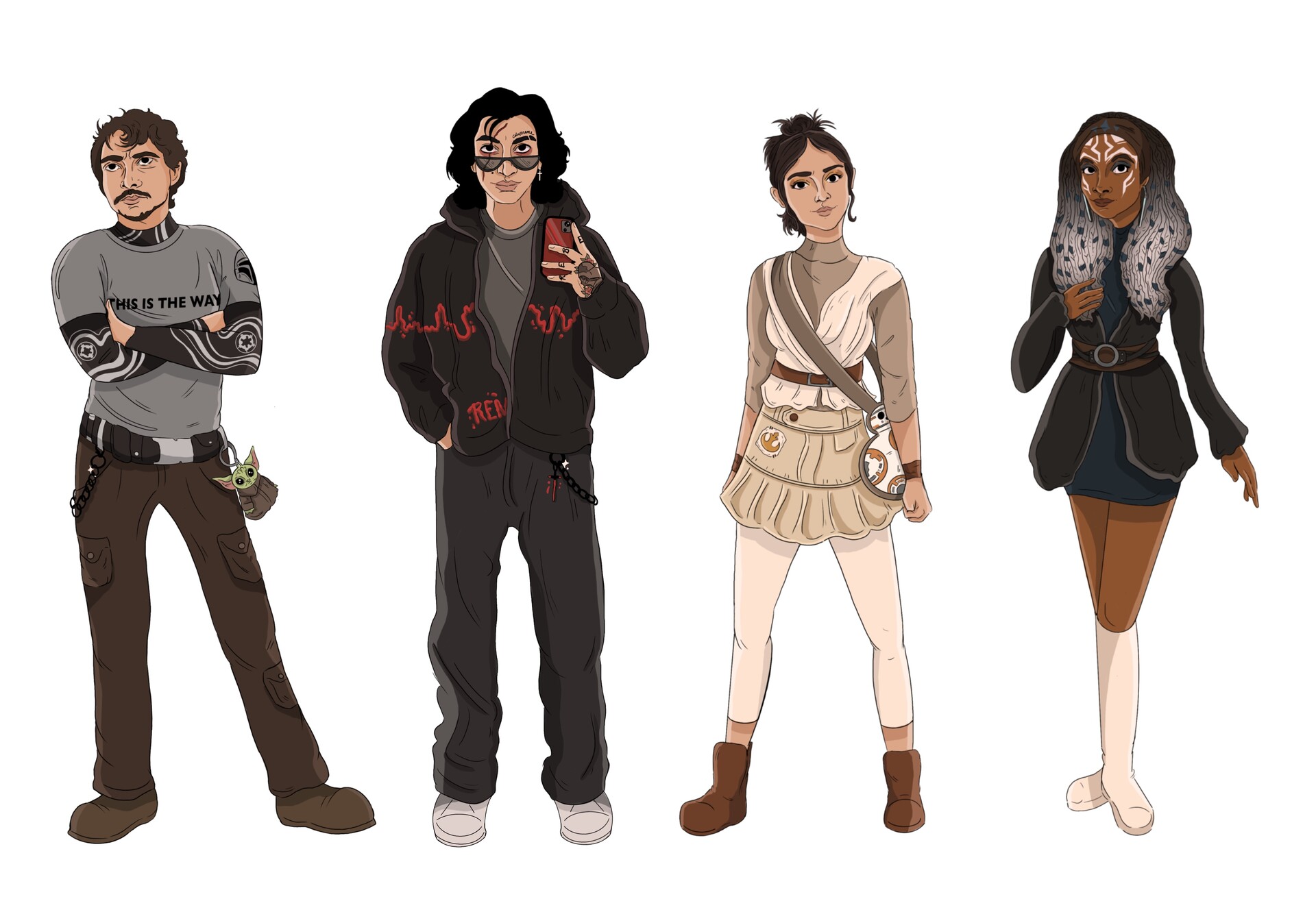ArtStation - Star Wars Y2k Lineup