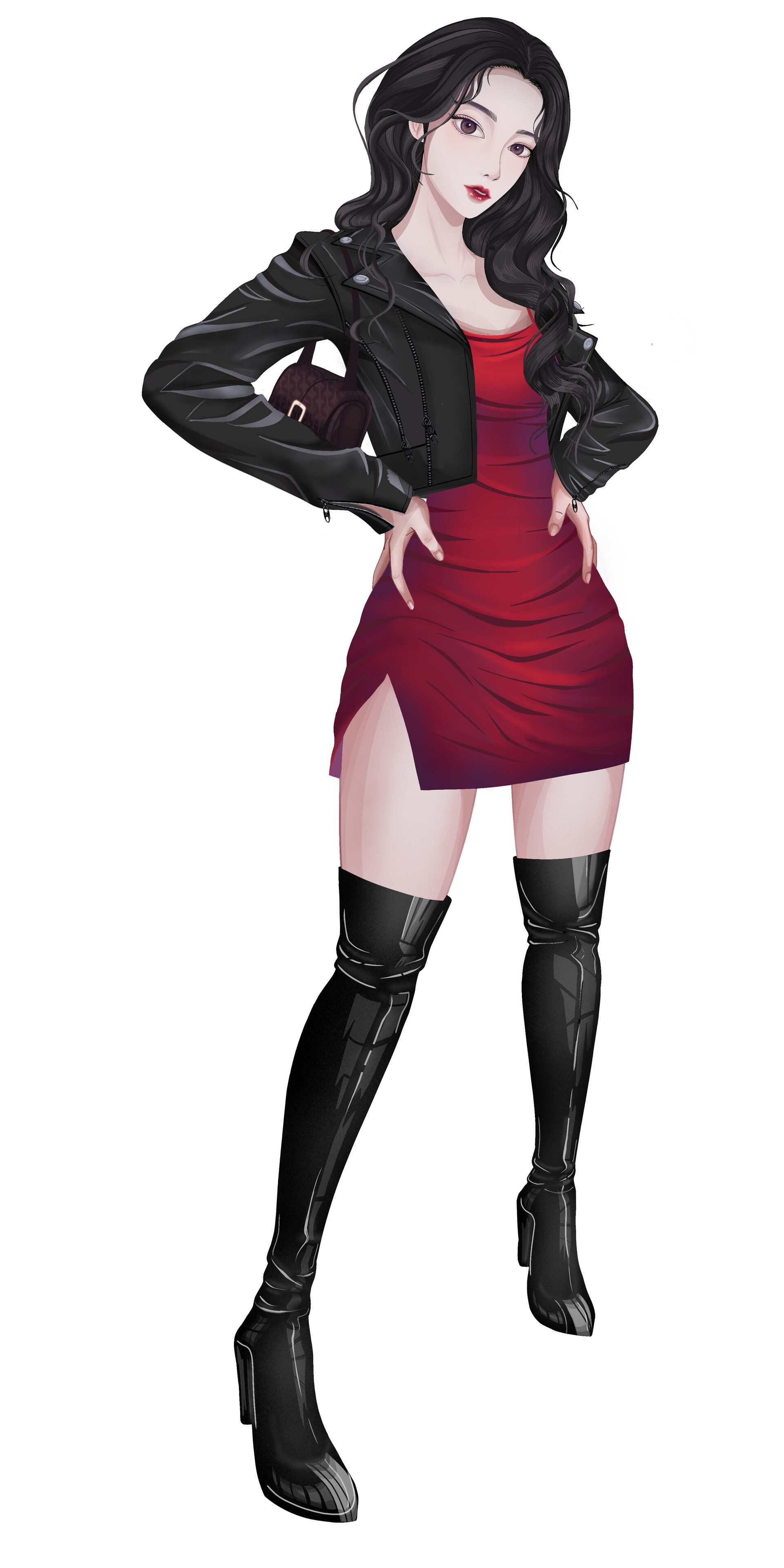 ArtStation - Full body illustration