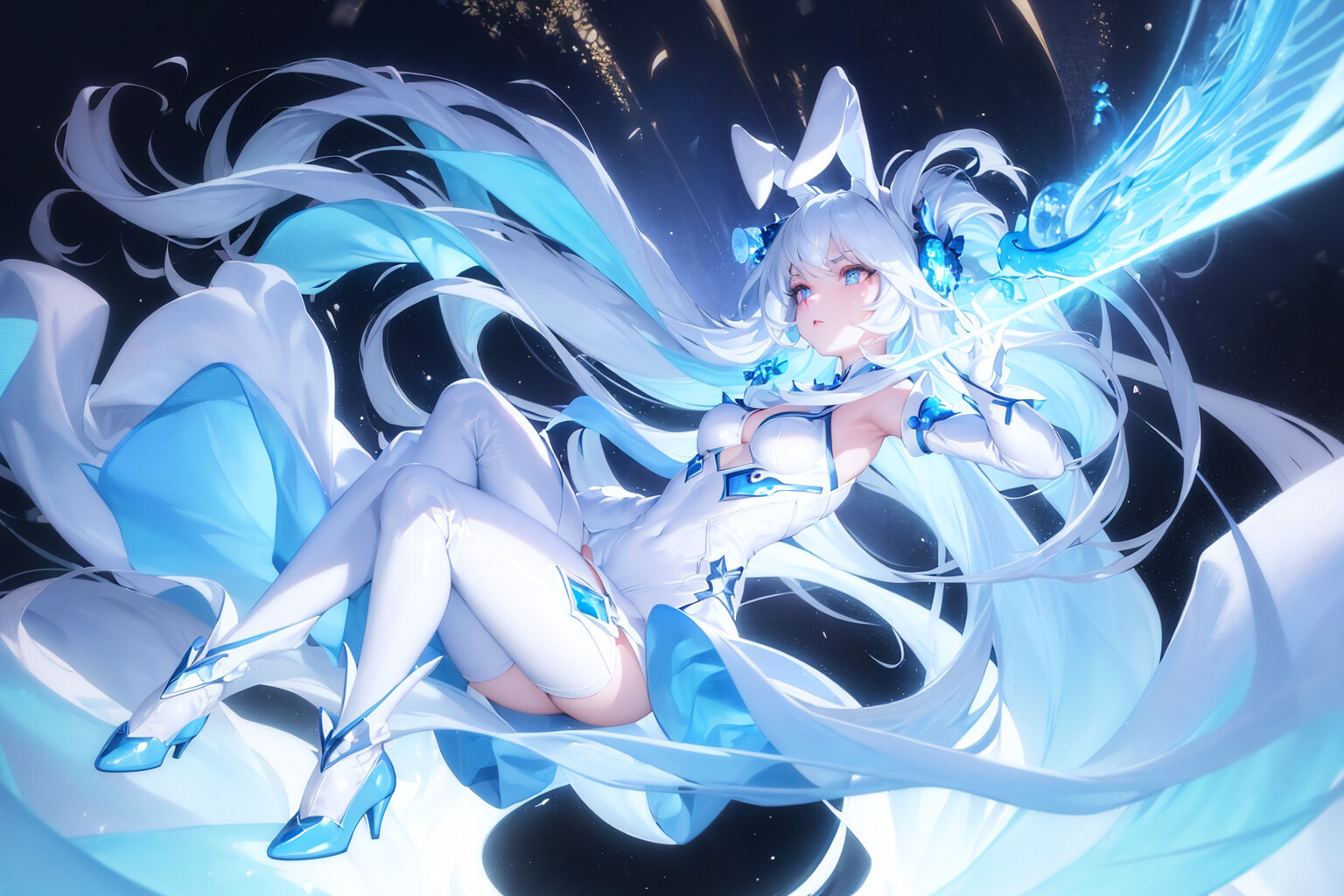 Senga - Solo Bunnygirl - v. teal