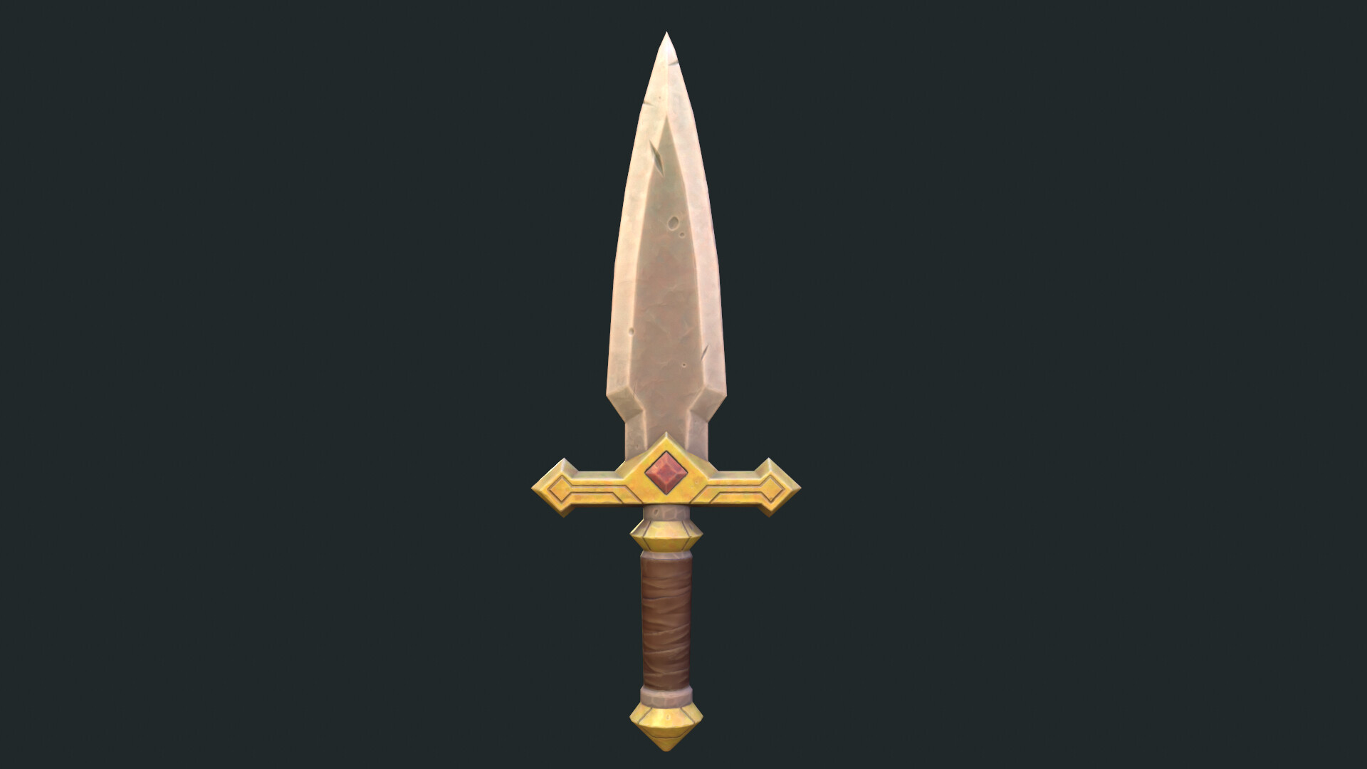 ArtStation - Stylized Dagger