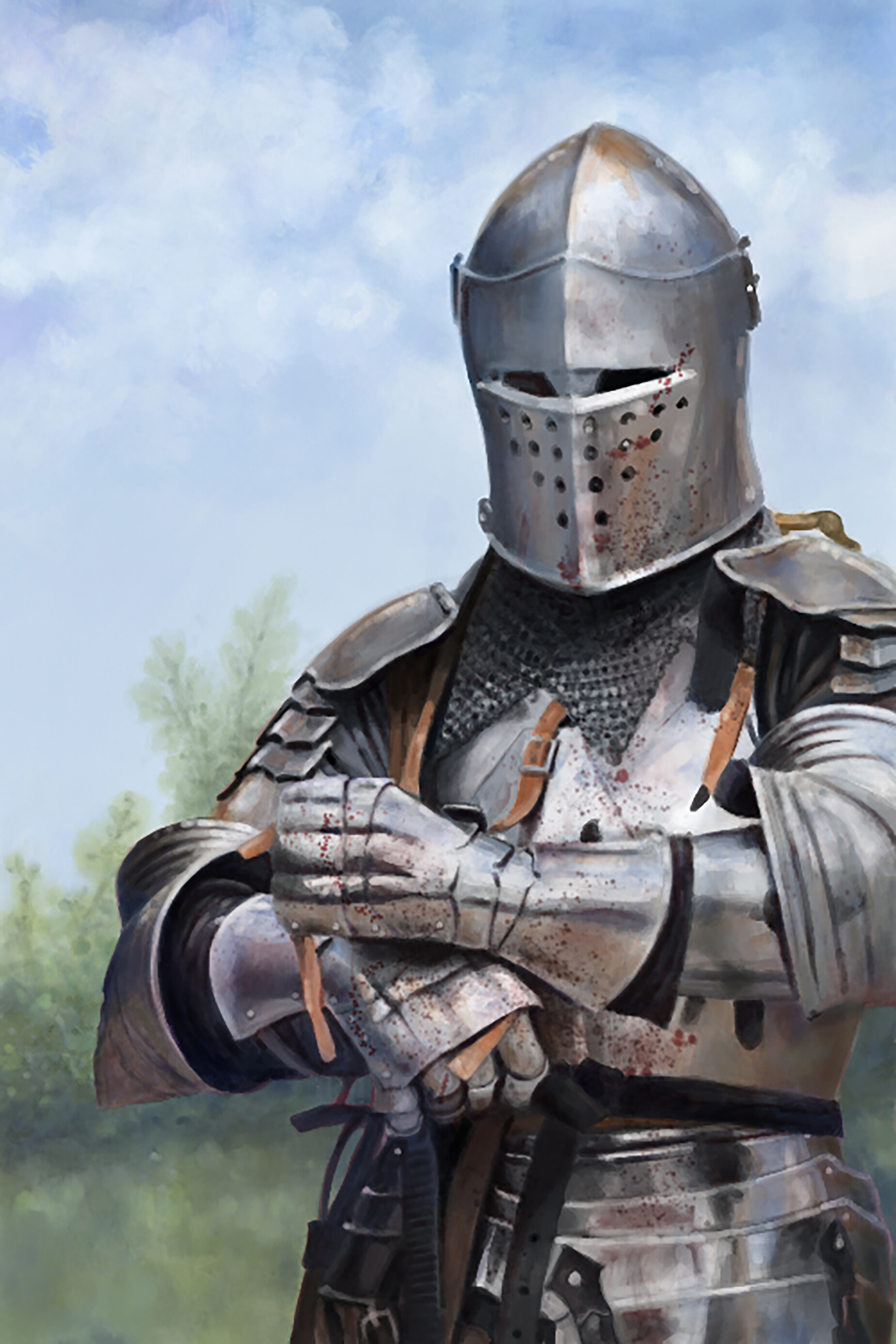 ArtStation - plate armor study