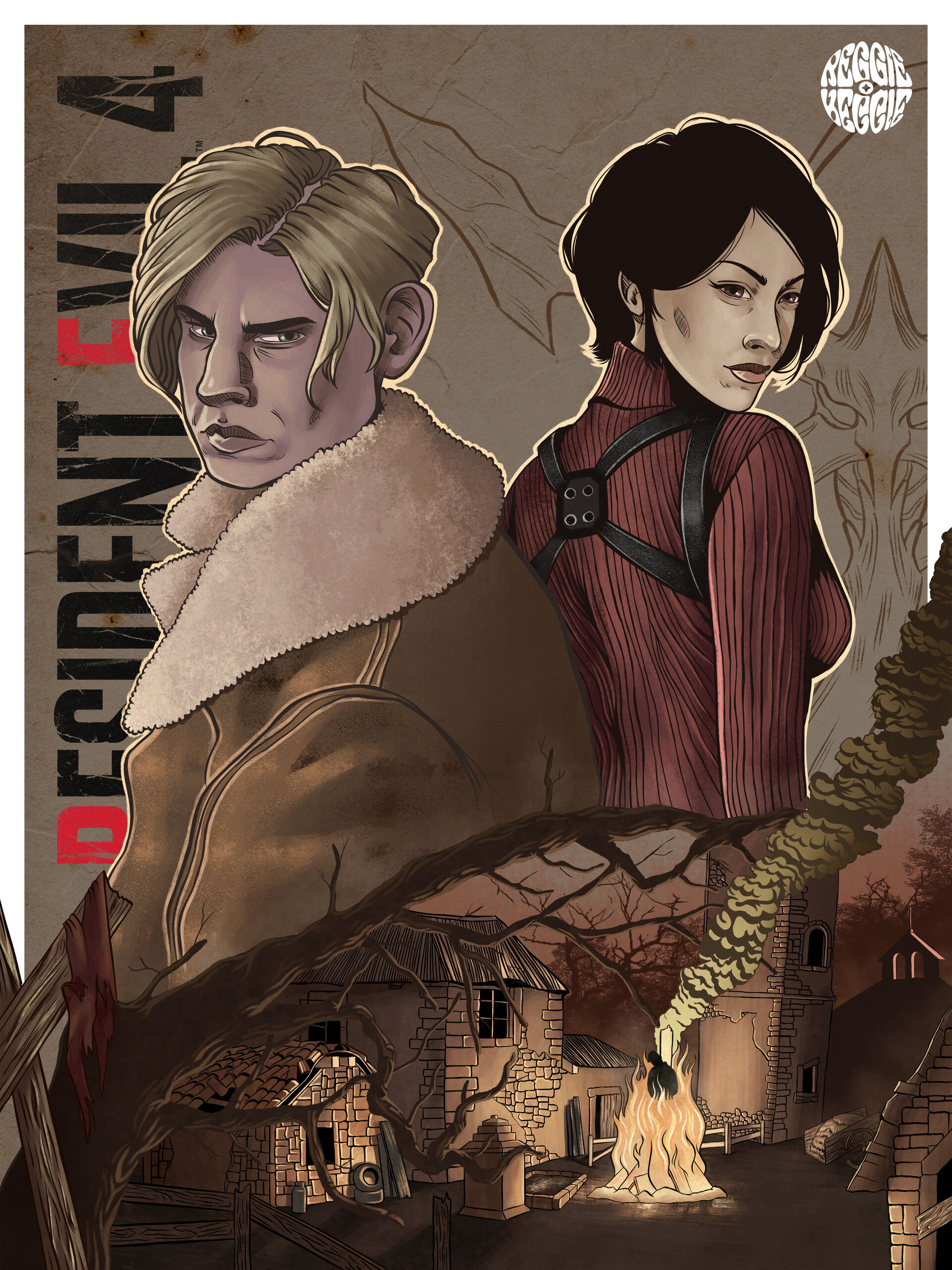 ArtStation - Leon & Ada - Resident Evil 4