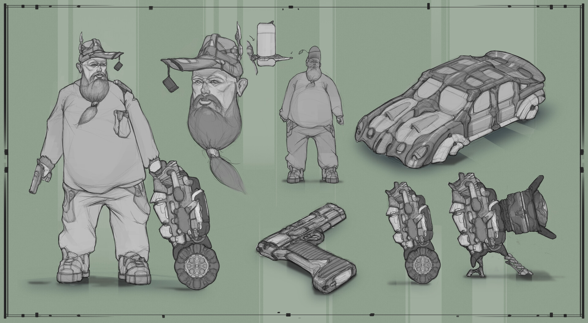 Menzurka - copper man