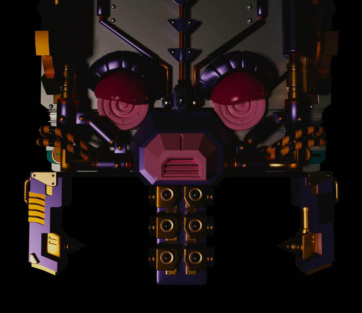 ArtStation - Nightmare pressure recreation (Megaman X6)