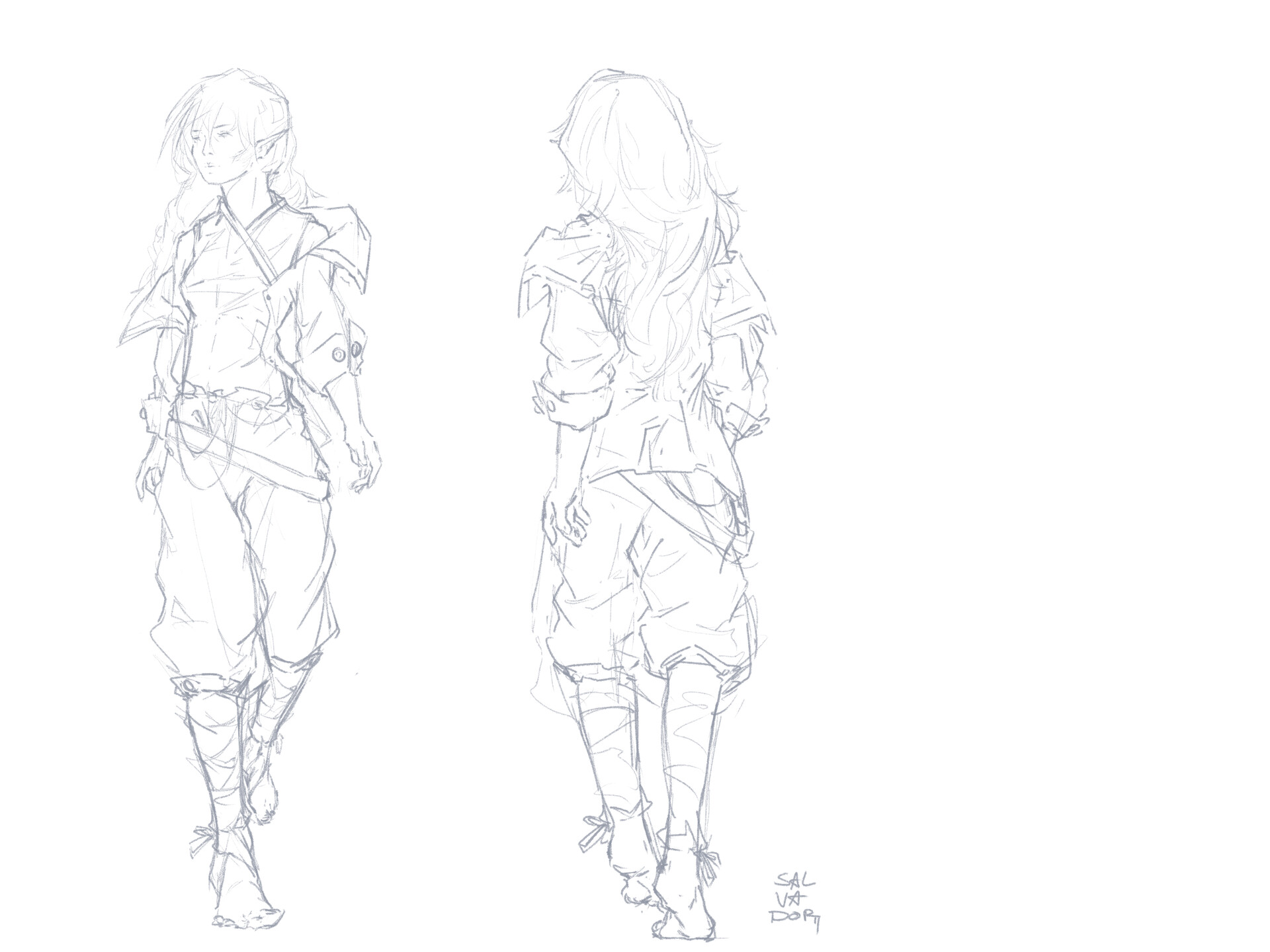 ArtStation - Ranger Concept Sketches