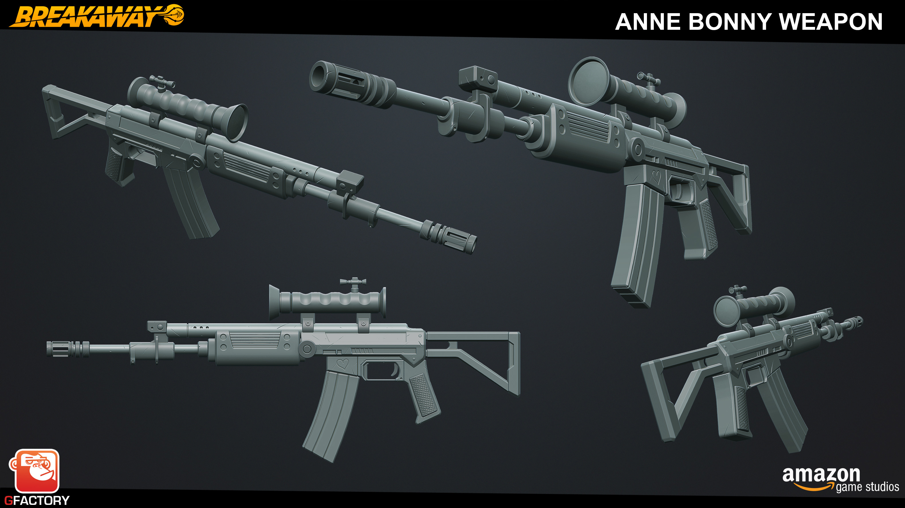 GFactory - Anne Bonny weapons