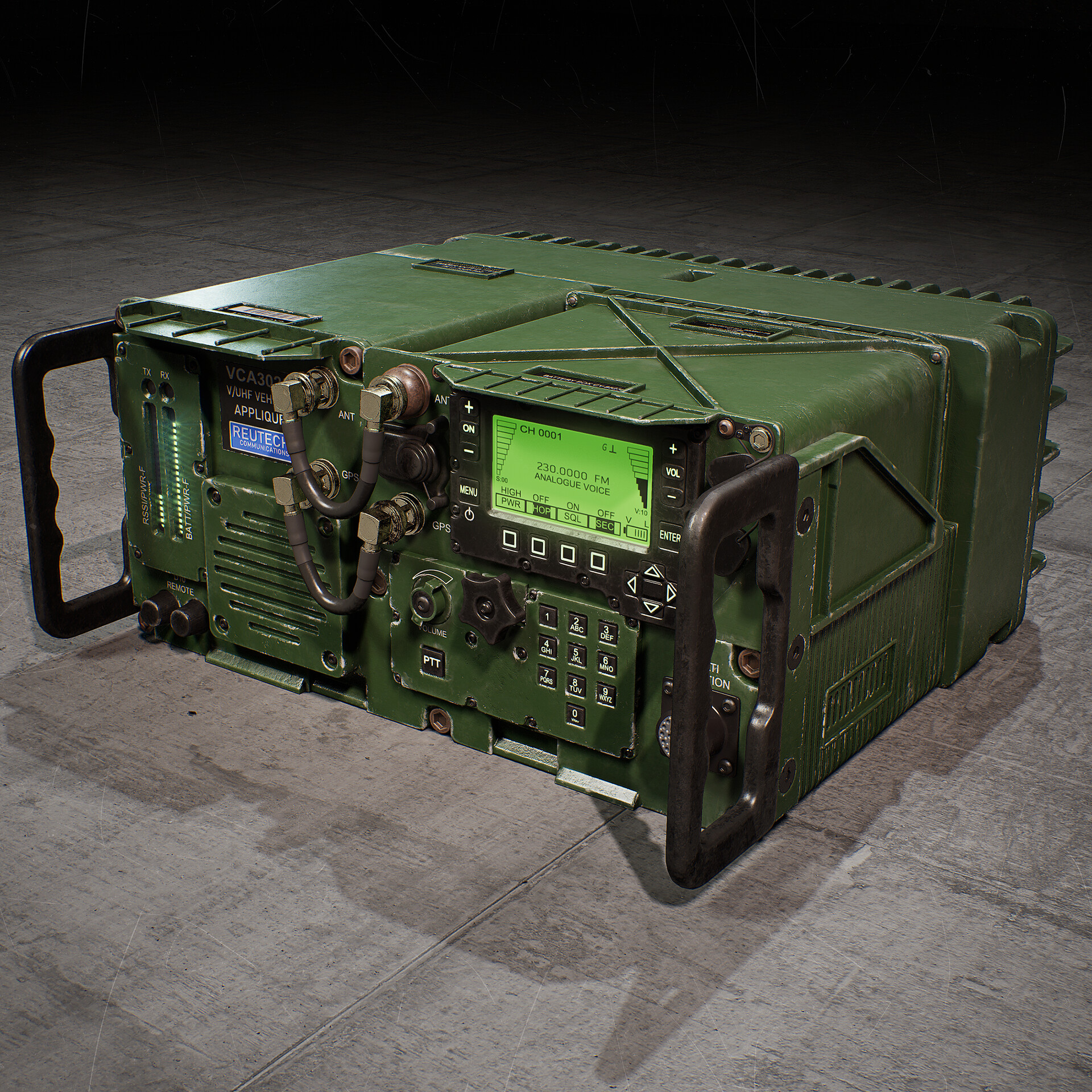 ArtStation - Military Tactical Radio