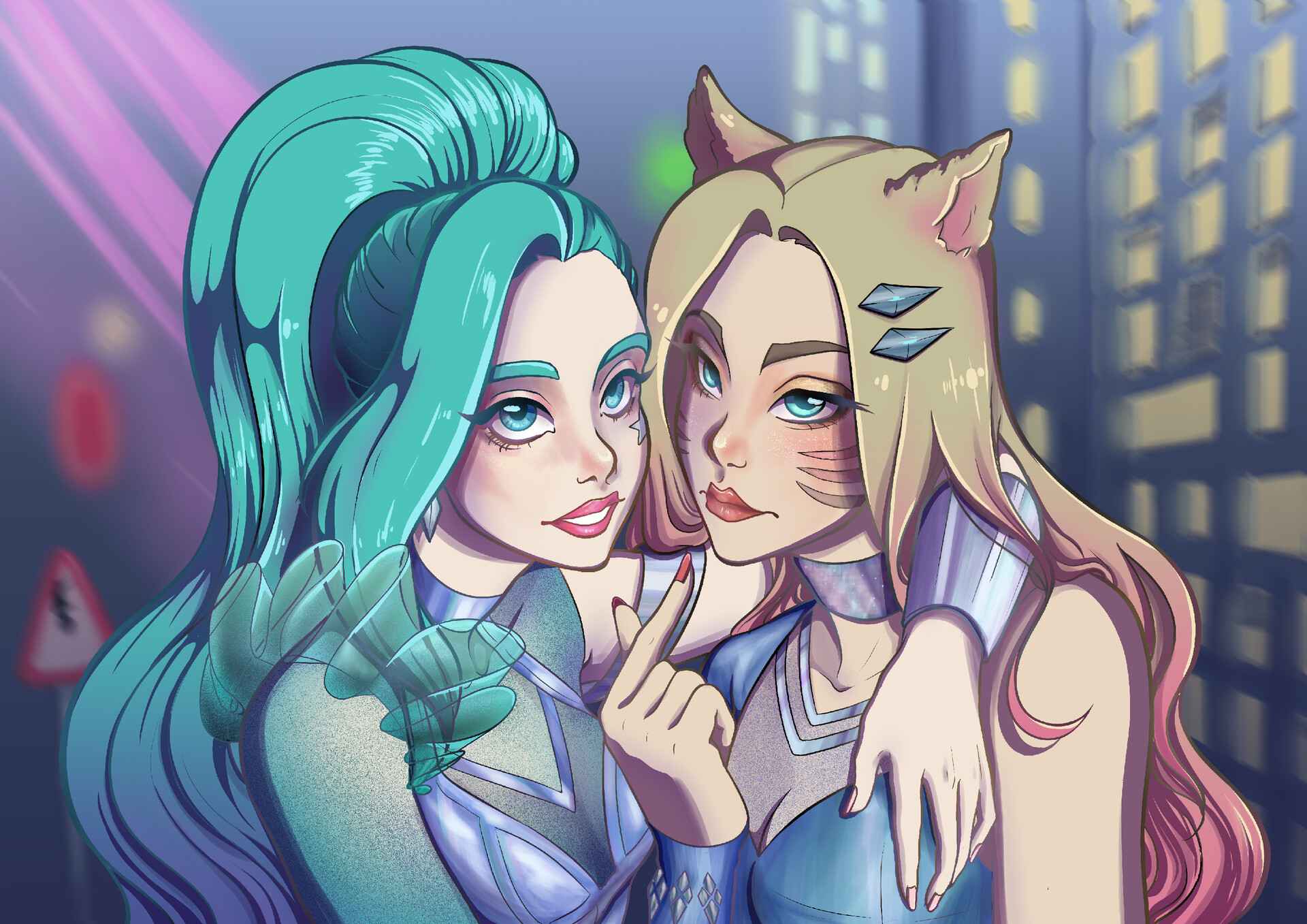 Artstation Kda Fanart