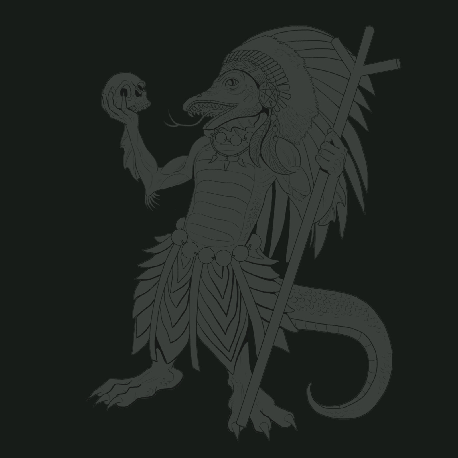 Lyster Reis - Lizard Shaman