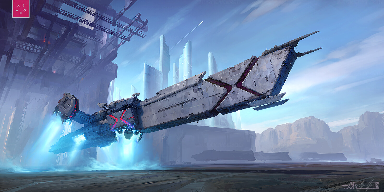 ArtStation - Starcruiser Starting