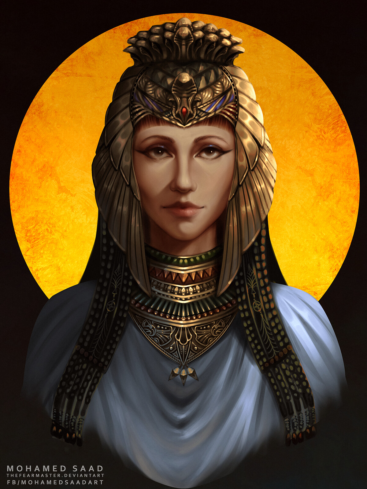 ArtStation - Cleopatra portrait