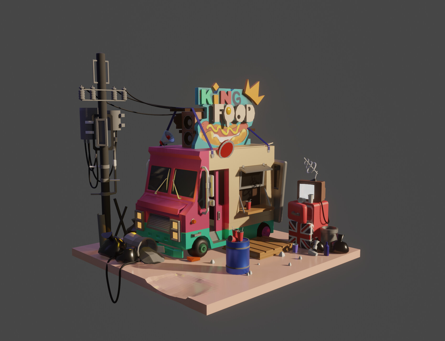 ArtStation - Food Truck