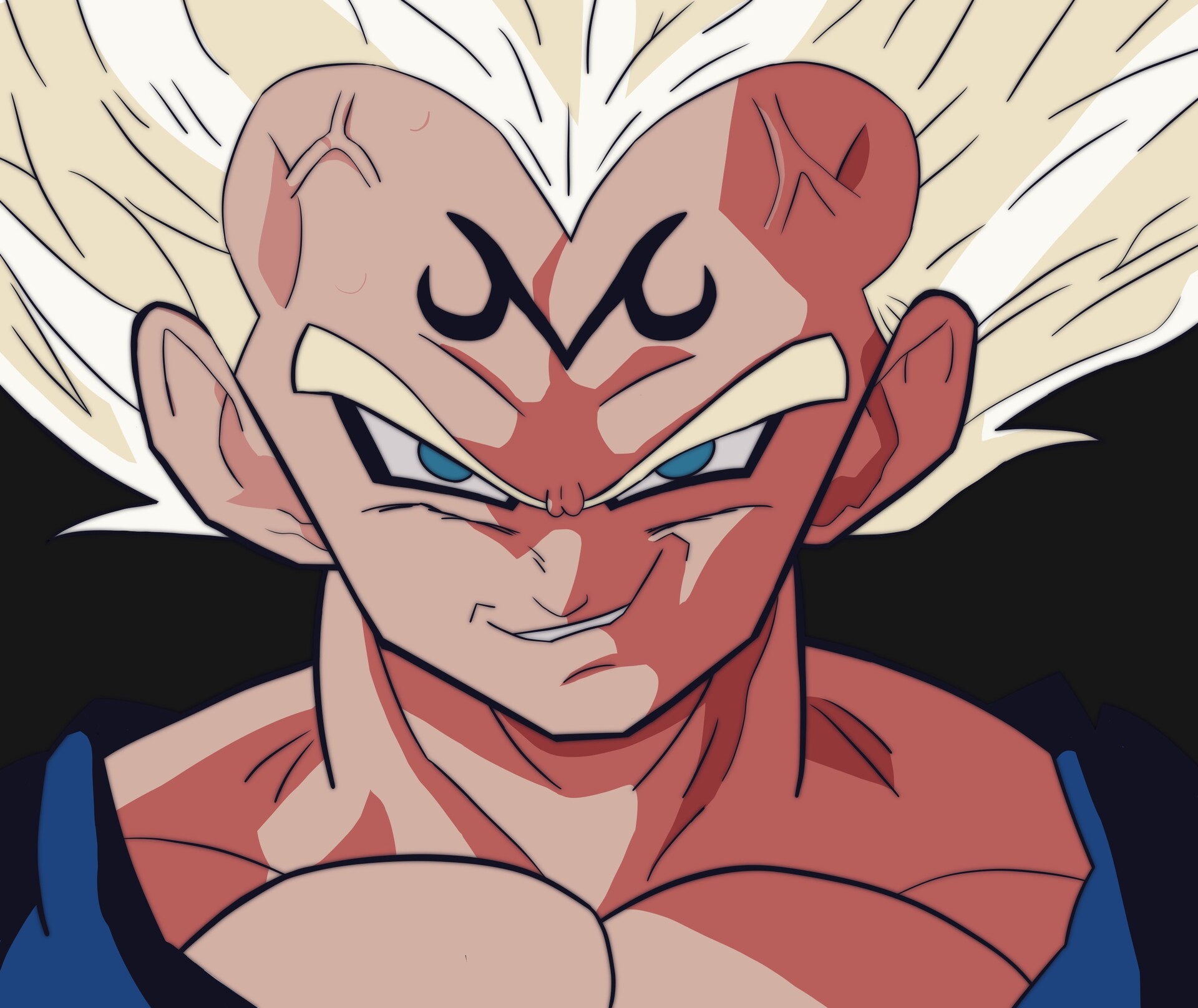 ArtStation - Vegeta collab with my partner