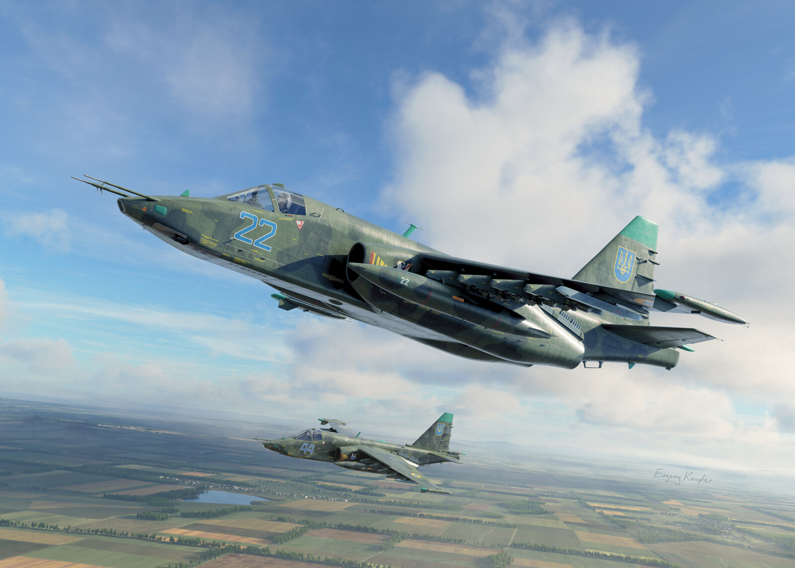 ArtStation - Su-25 of the Ukrainian Air Force
