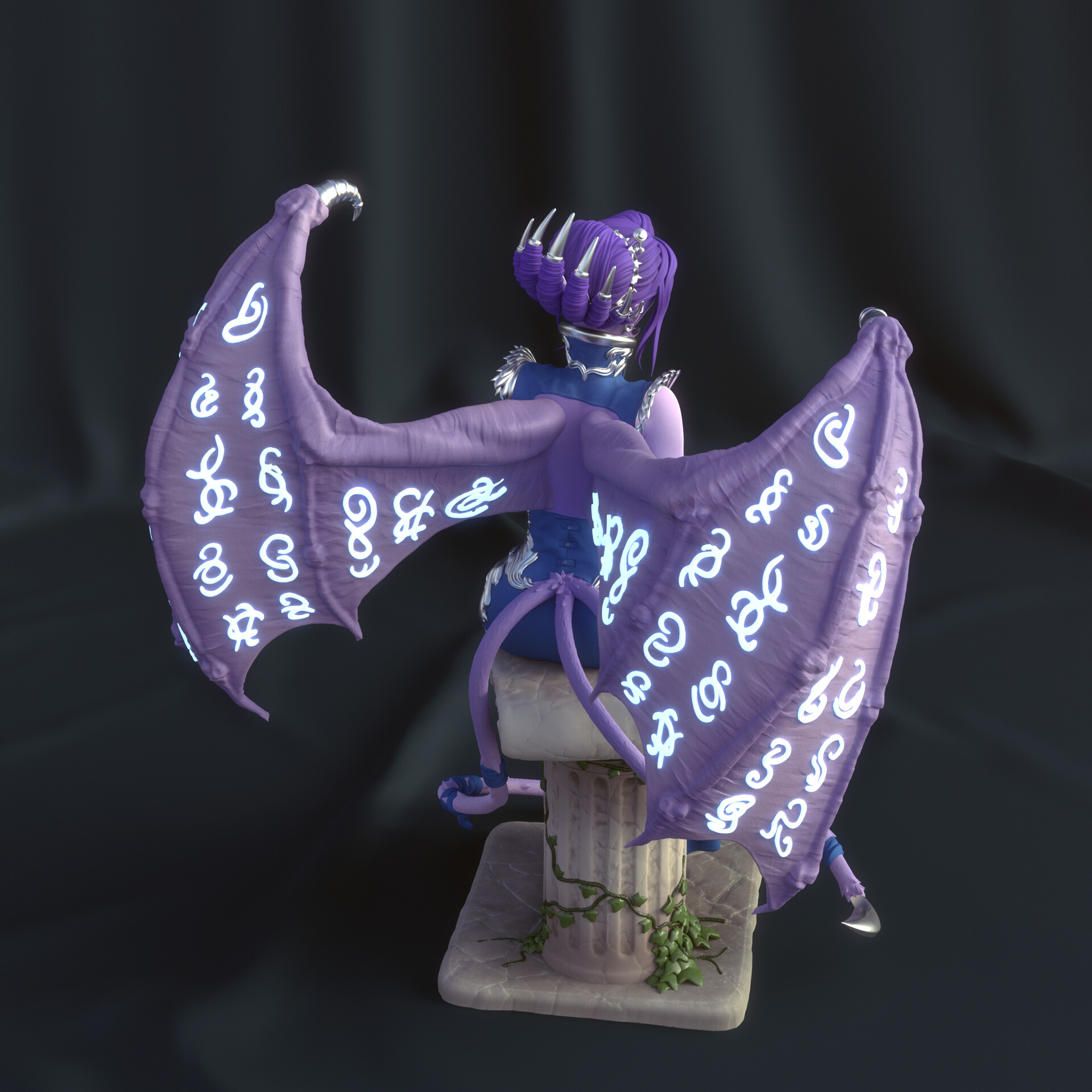 Bulkamancer Sculpts - Nocticula, the Redeemer Queen