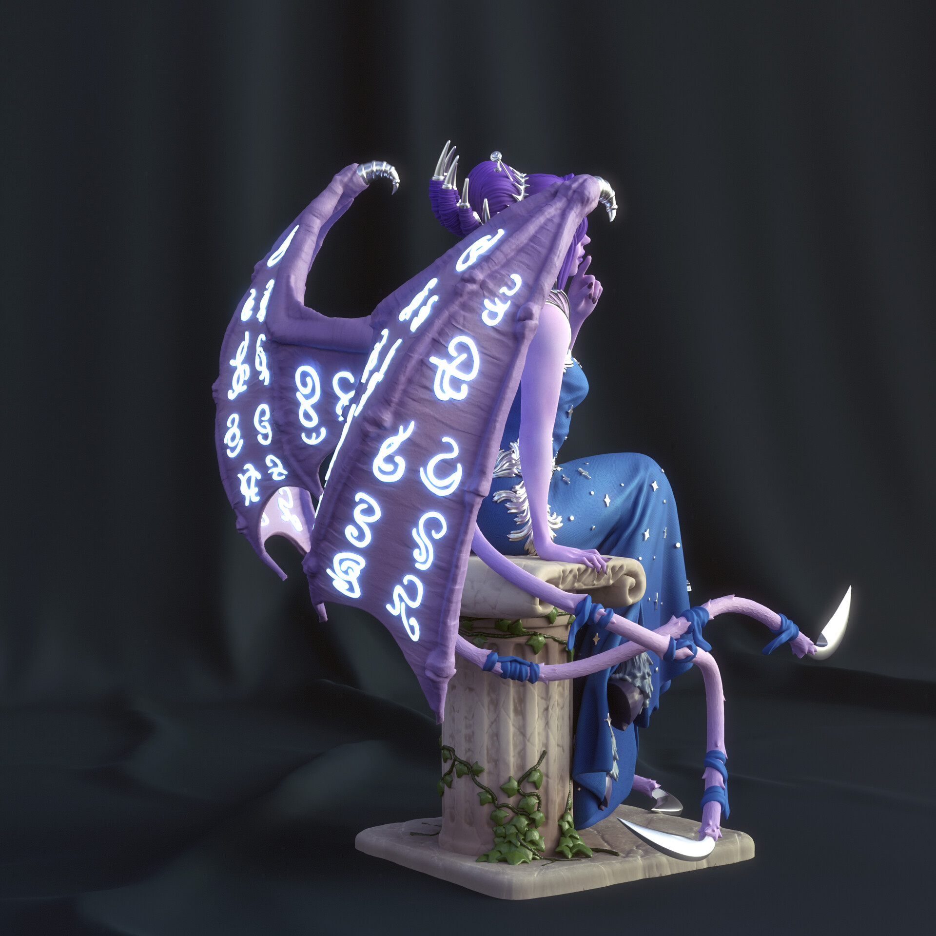 Bulkamancer Sculpts - Nocticula, the Redeemer Queen