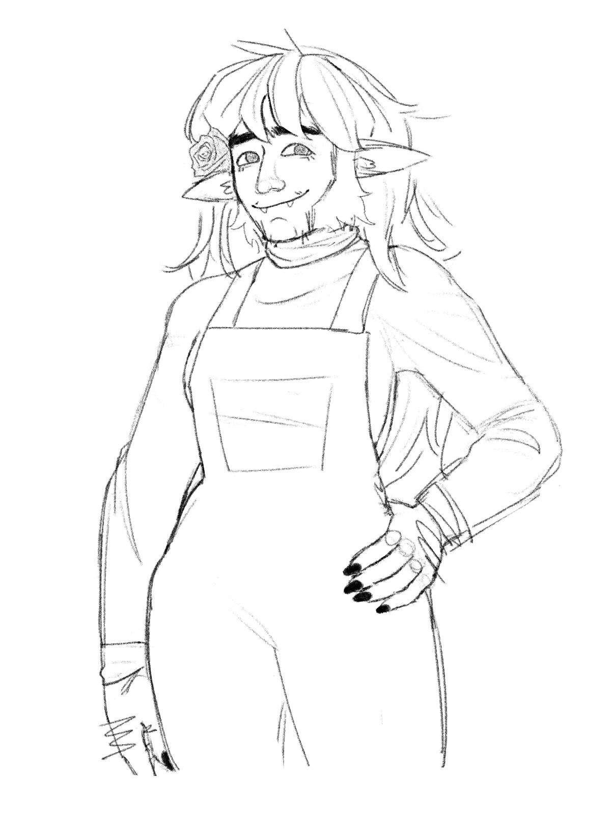 ArtStation - Werewolf oc