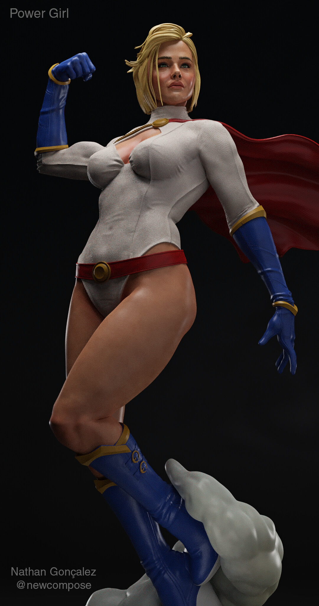 ArtStation - Power Girl