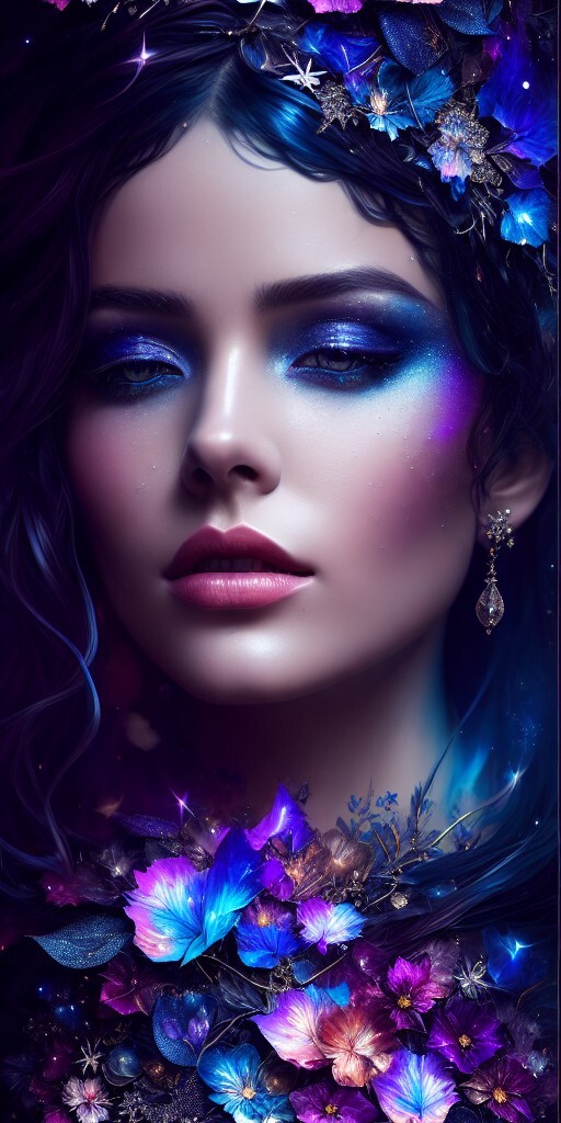 ArtStation - Night flowers.