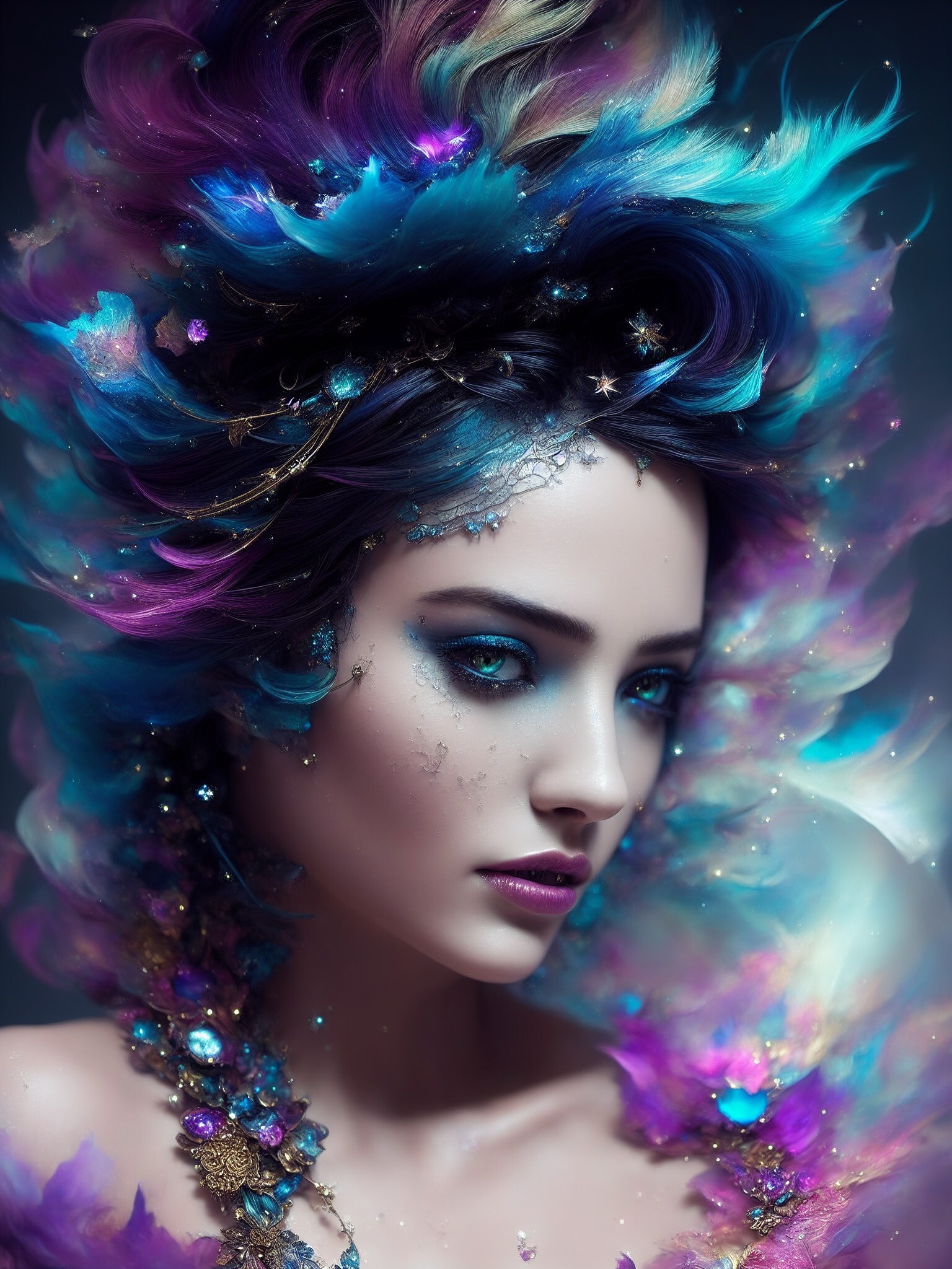 ArtStation - Moments. White flame. P2.