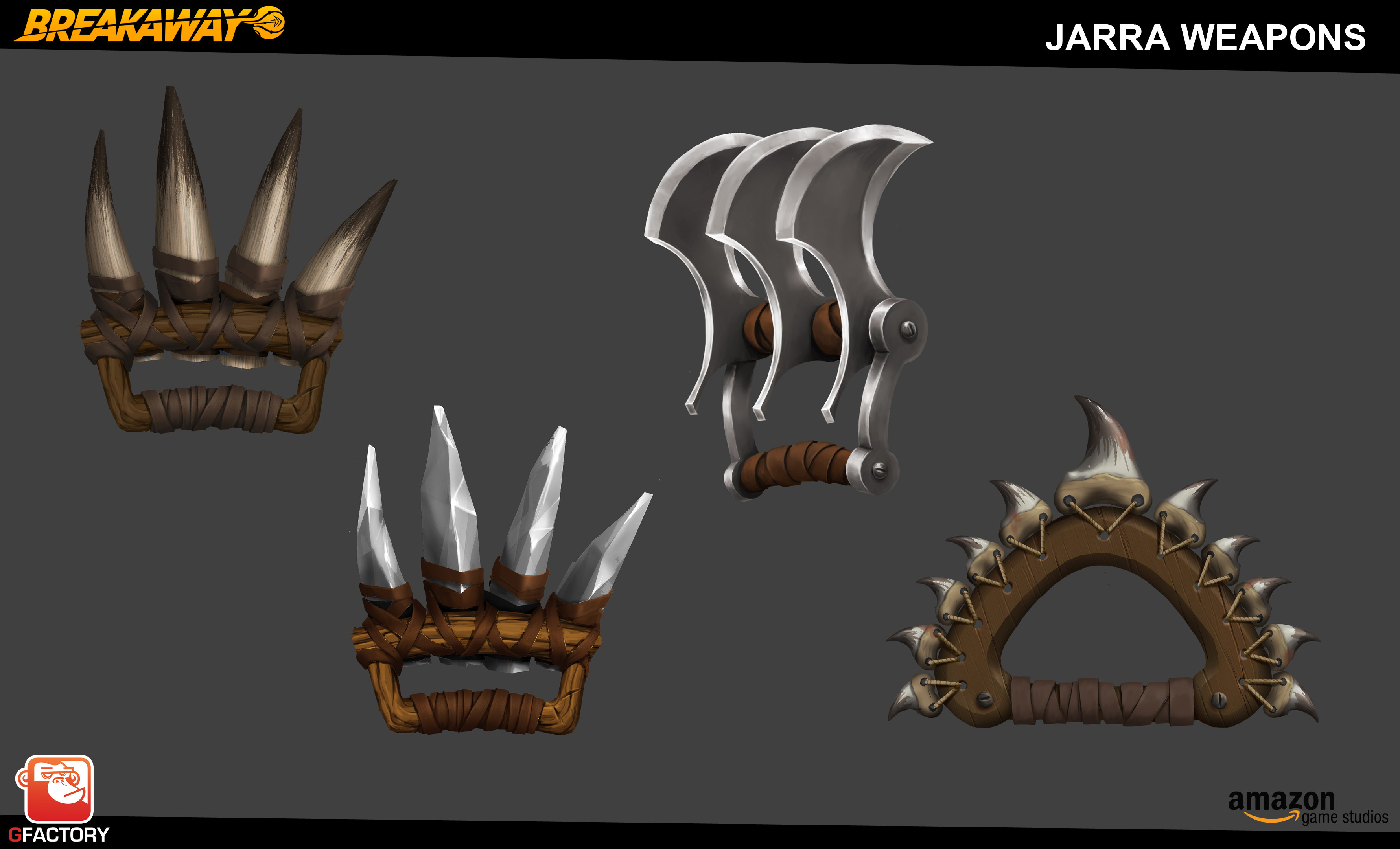 GFactory - Jarra & Kyra weapons