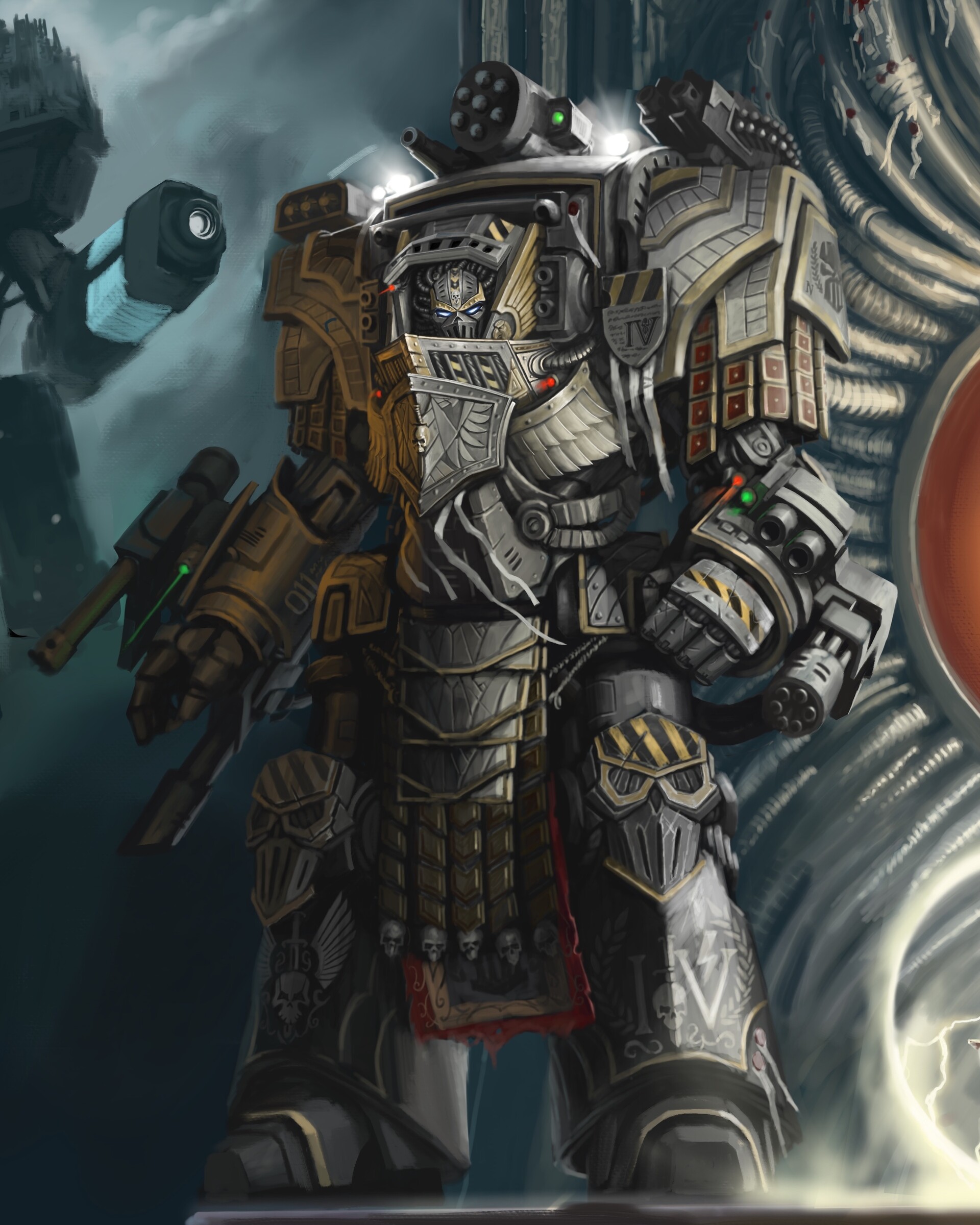 ArtStation - Loyalist Lord of Iron