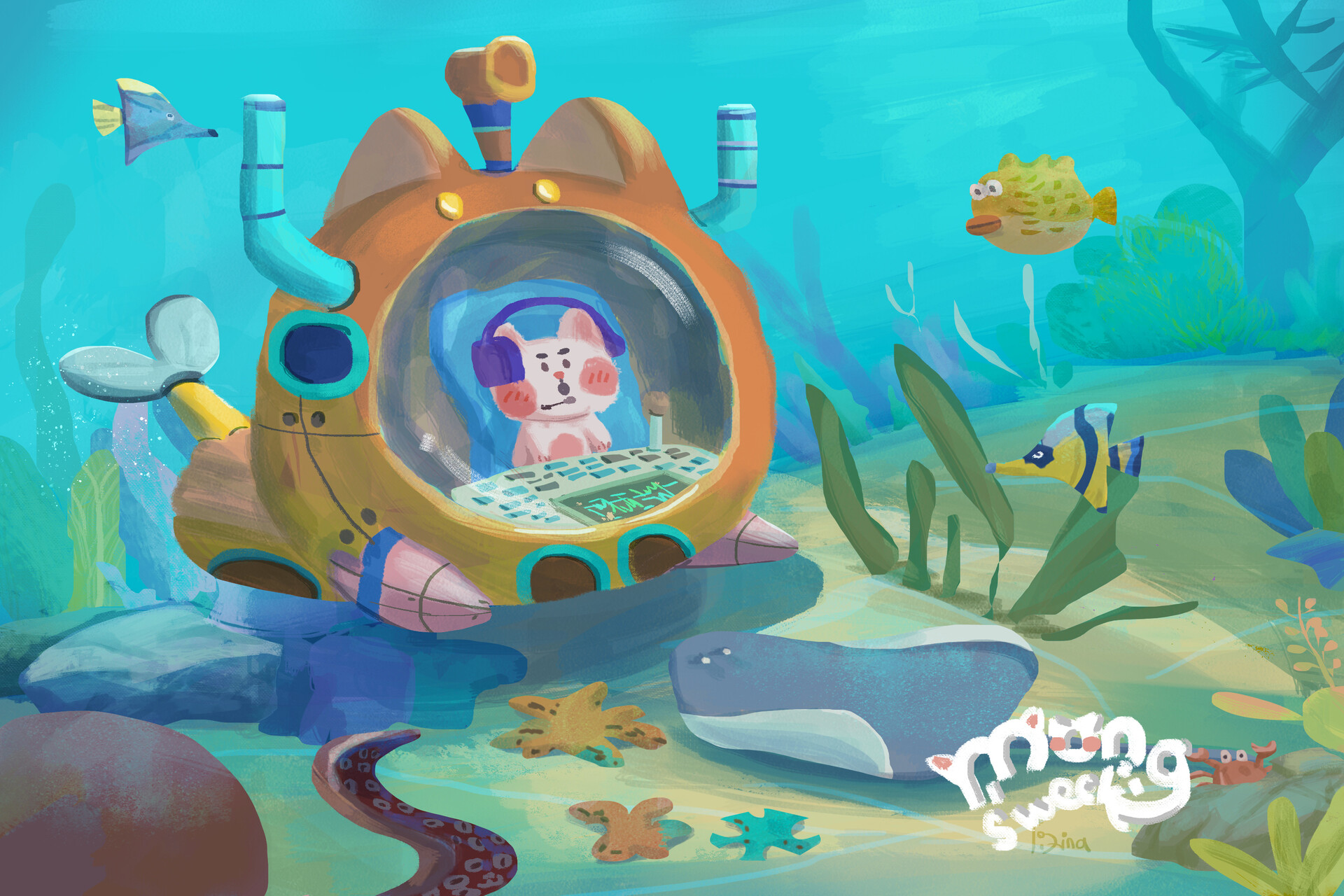 ArtStation - mongi's week