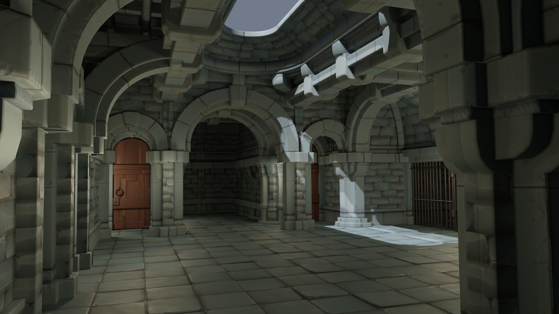 ArtStation - modular dungeon