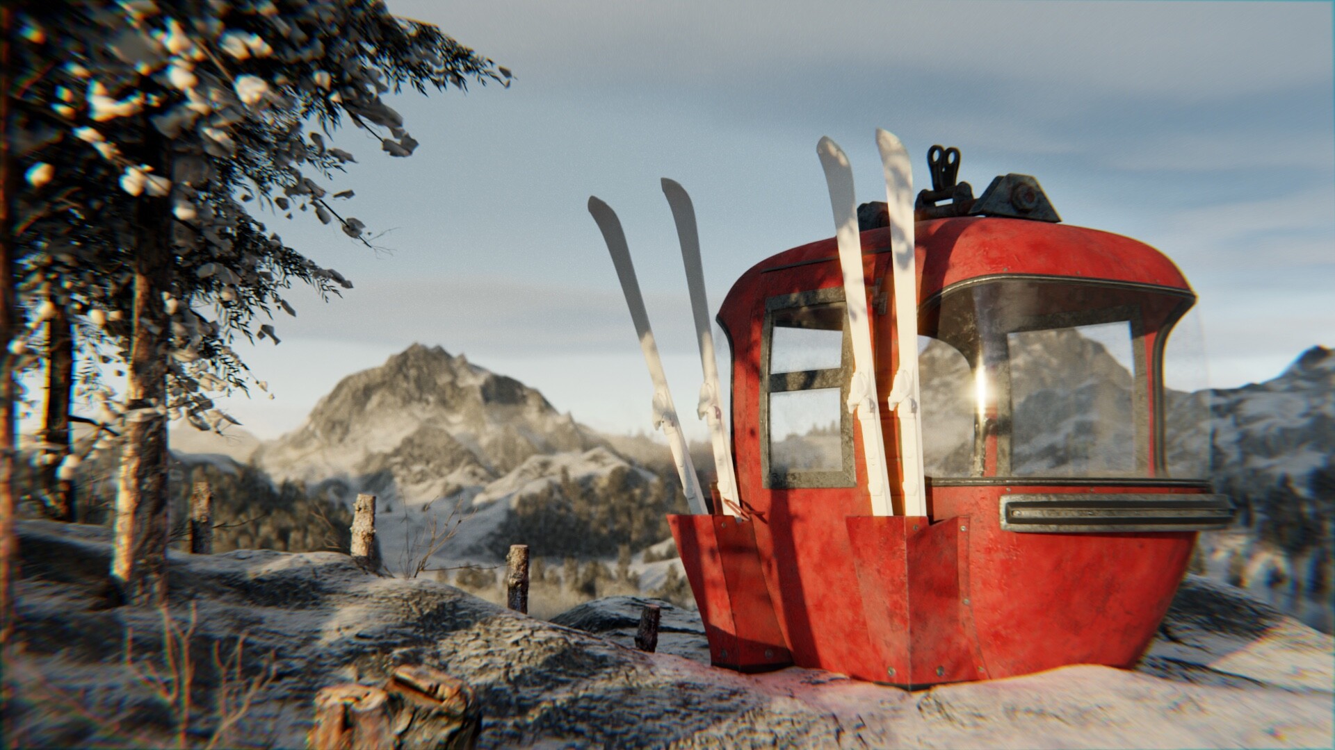 ArtStation - Gondola project