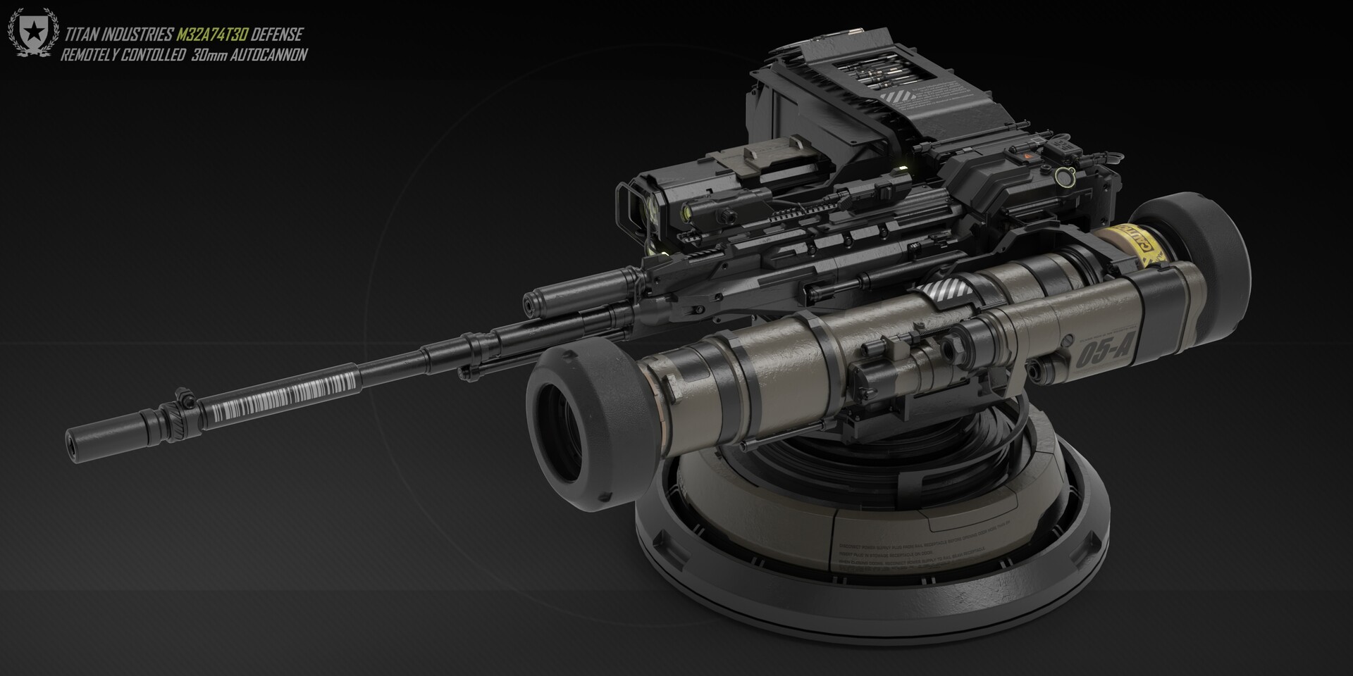 GorgeZX - M32A74T30 30mm autocannon