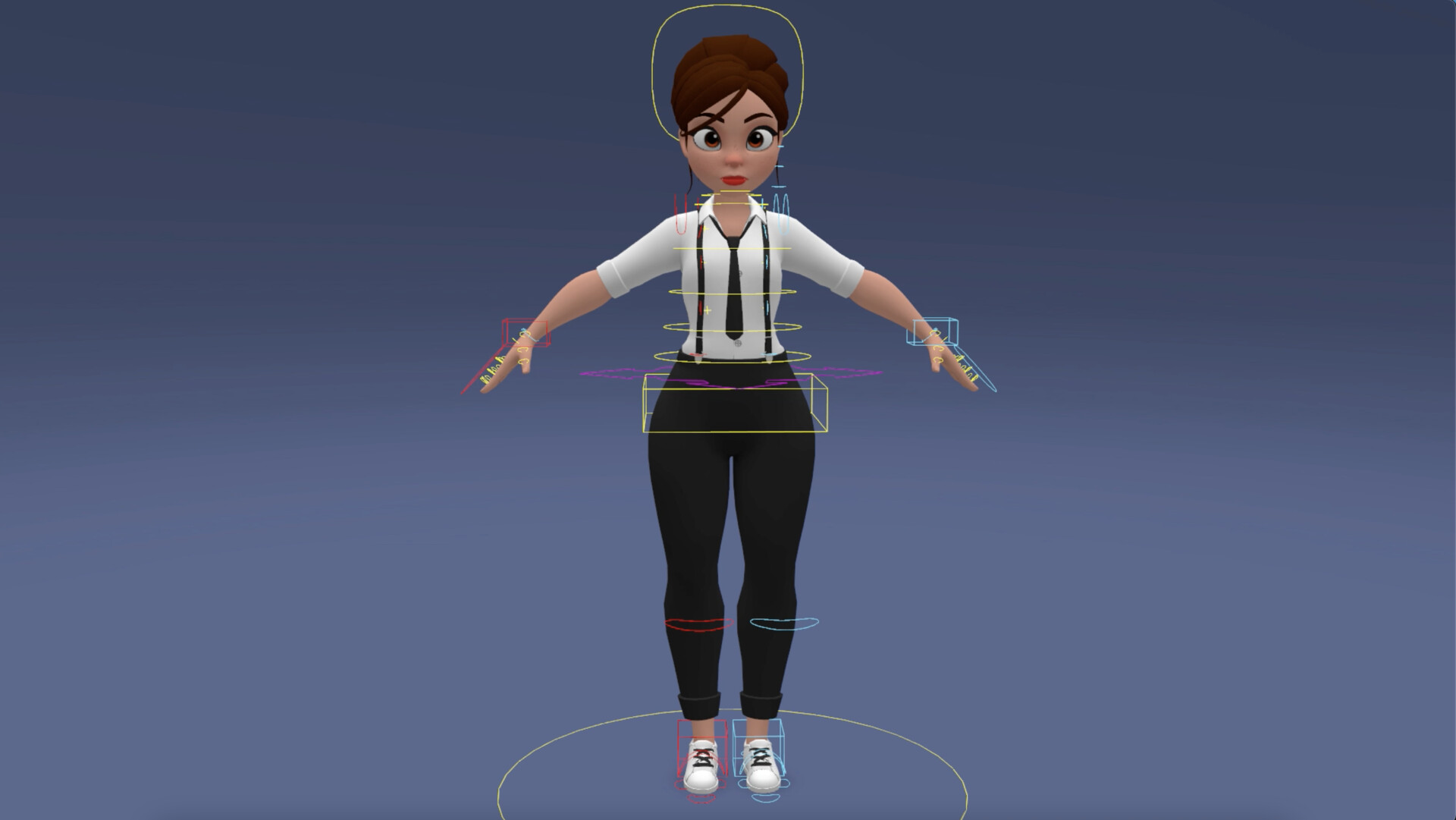 ArtStation - Waitress Rig