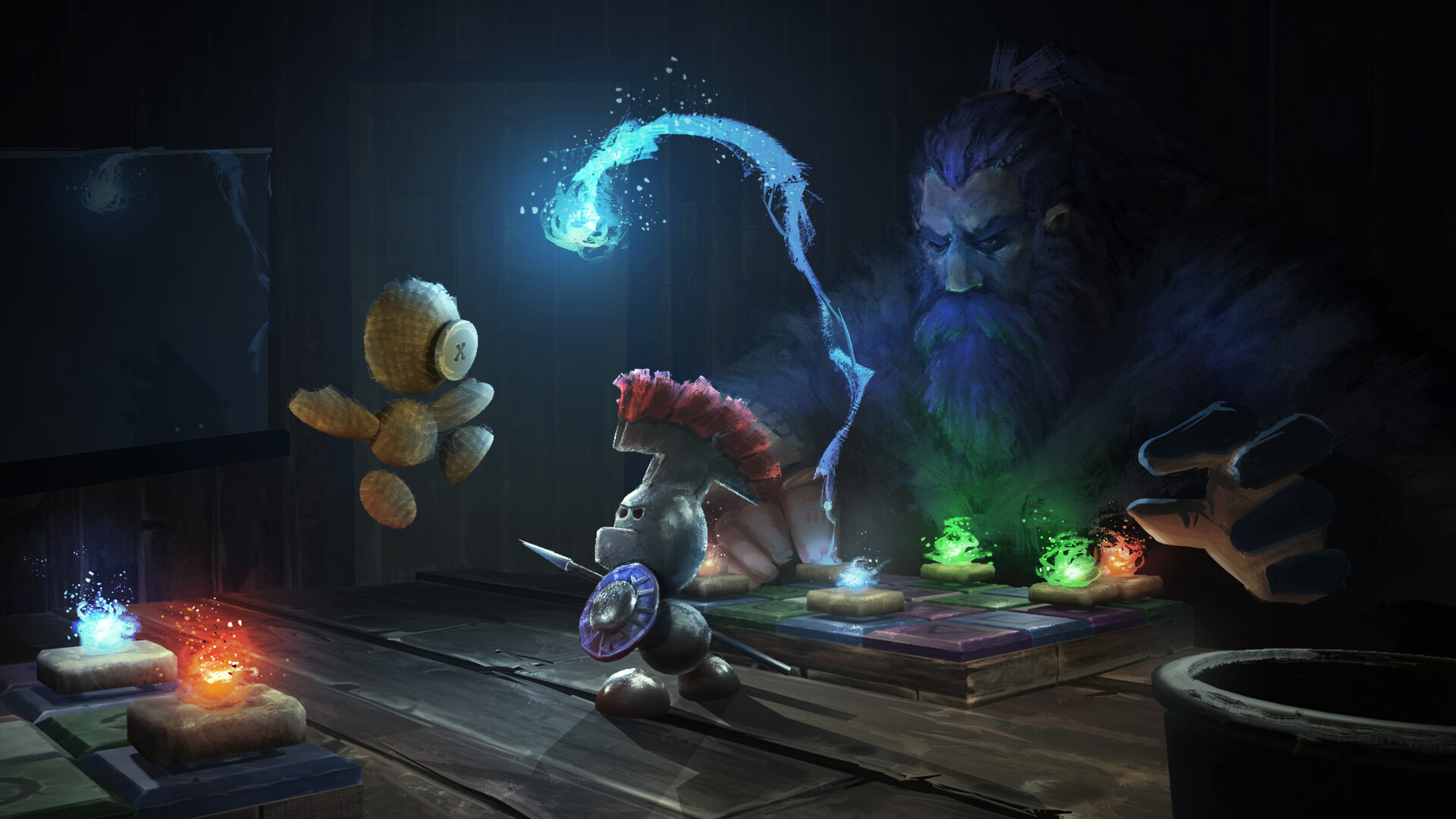 ArtStation - Rhu watches a secret game of Whisp : Chapter 7