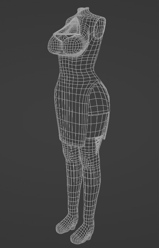 Hiro03 - Adaptation of 2D Vtubeur Avatar to 3D Character - ManaRyuujin