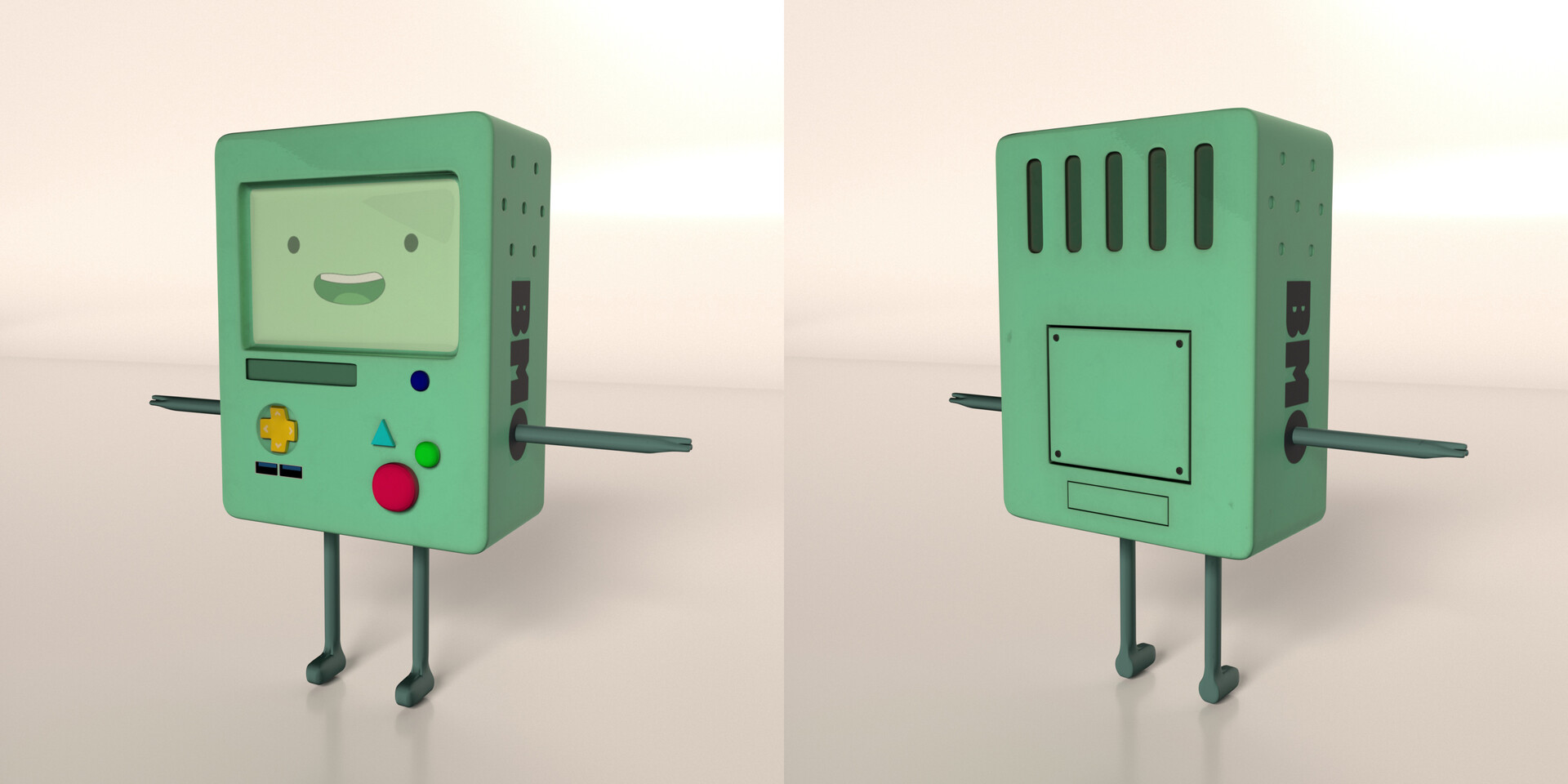 ArtStation - BMO 3D Model