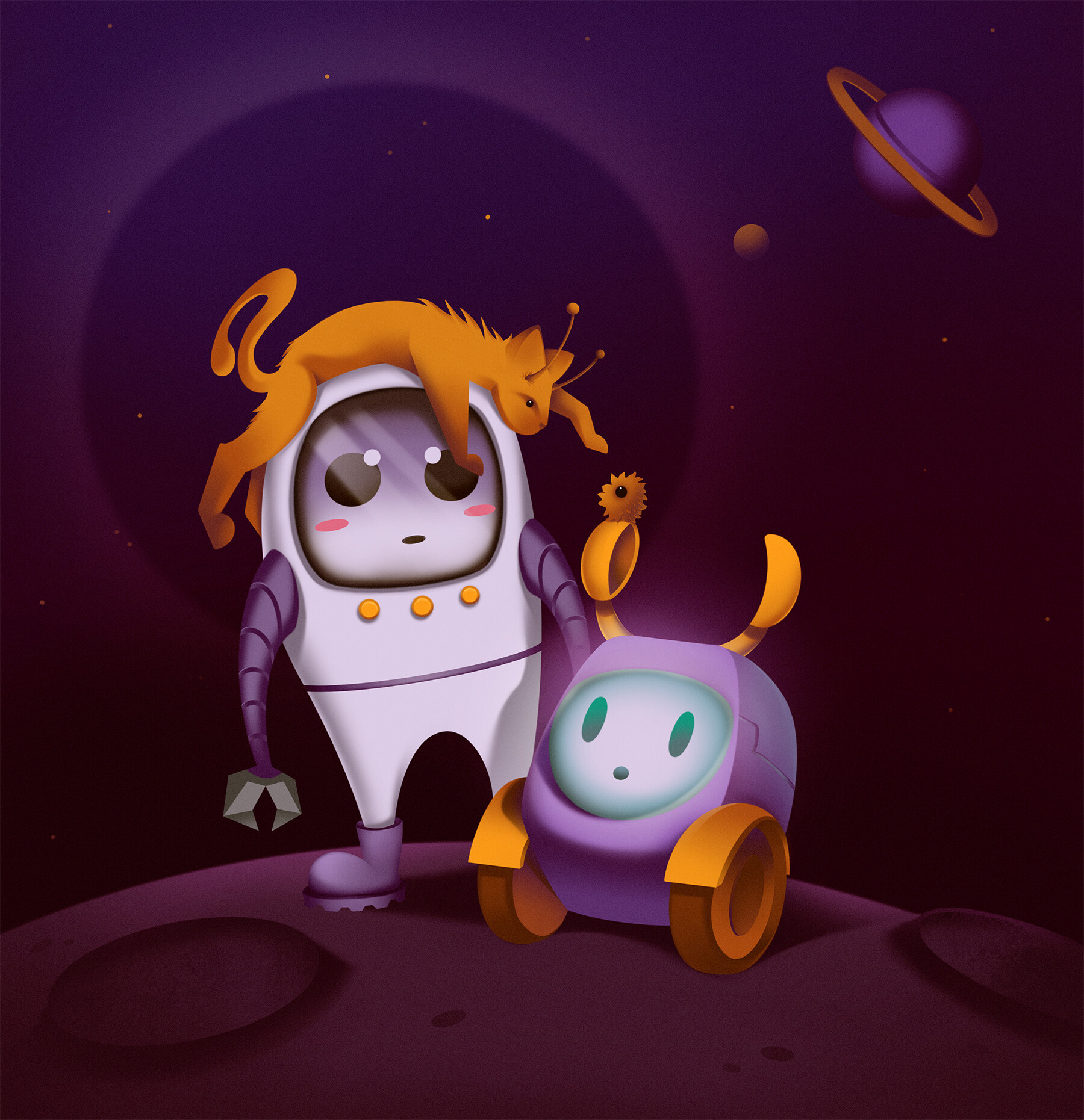 ArtStation - Cosmo cat