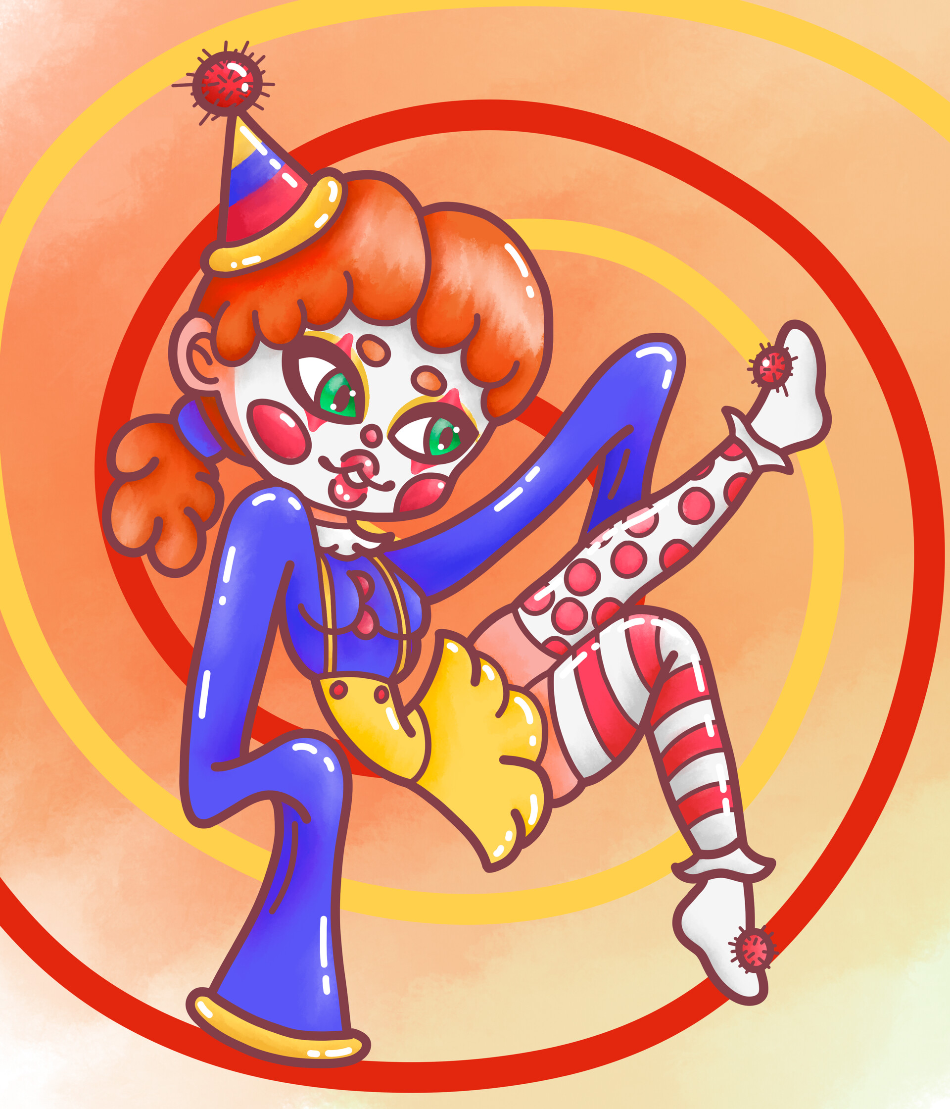 ArtStation - Clown Girl
