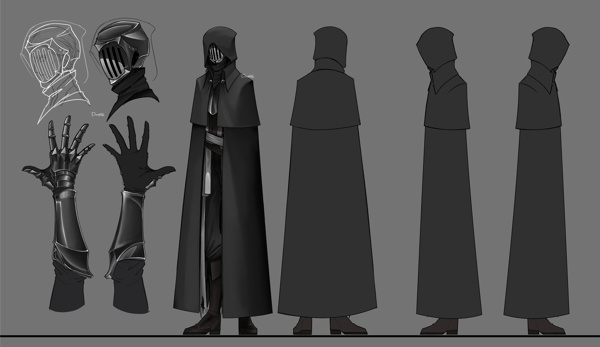 ArtStation - Wanderer Model Sheet