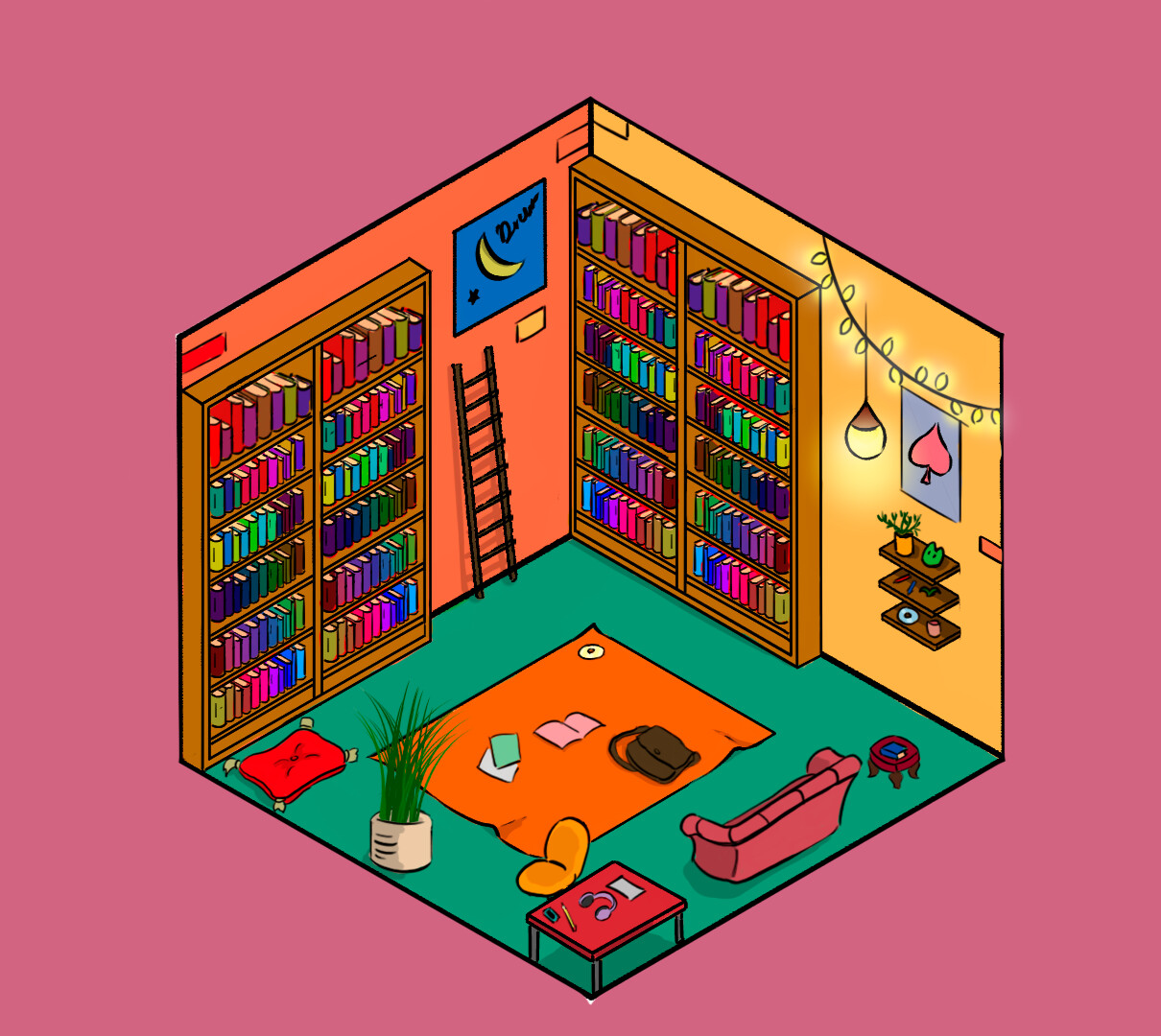 ArtStation - My Dream Library